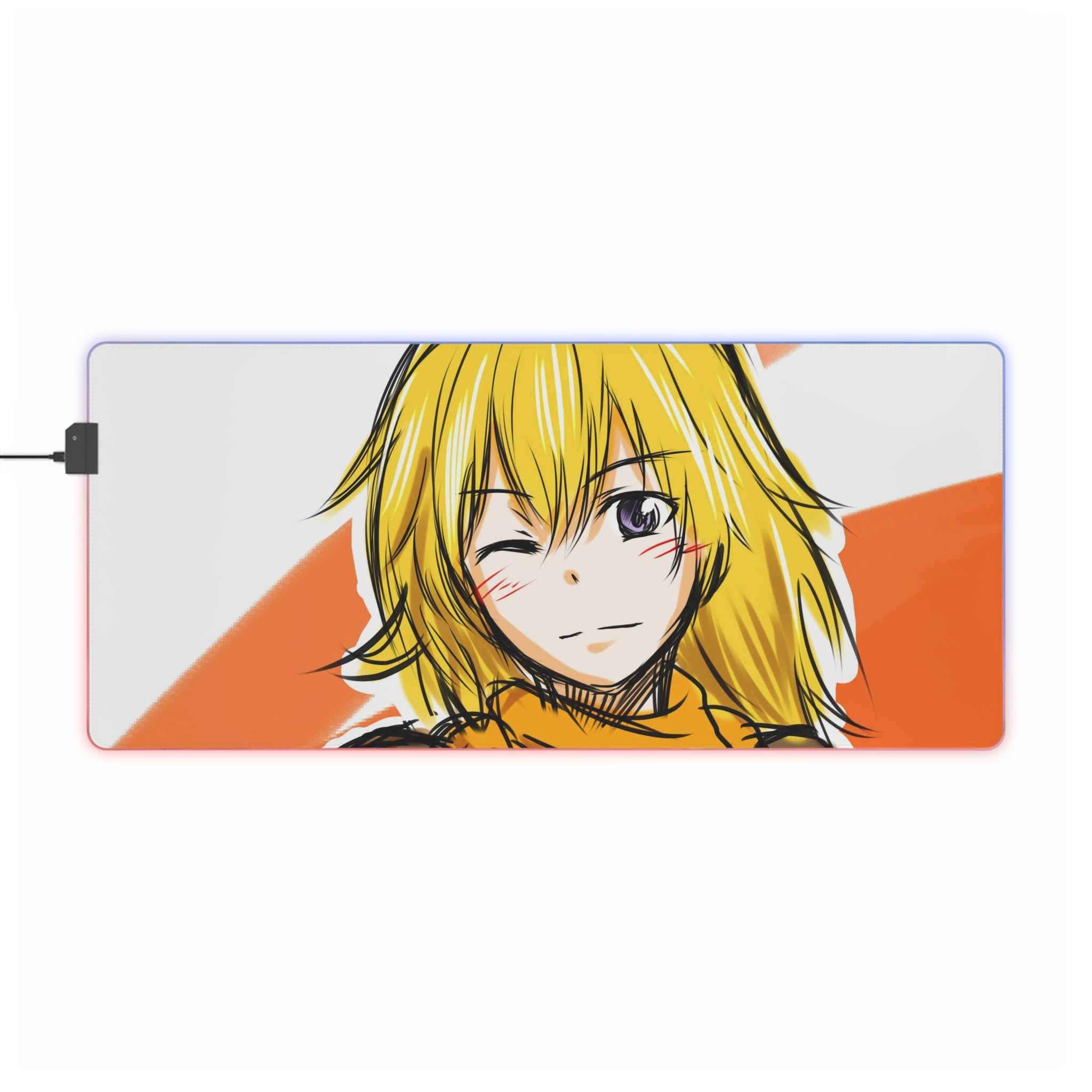 RWBY: Ice Queendom RGB LED Mouse Pad (Desk Mat)