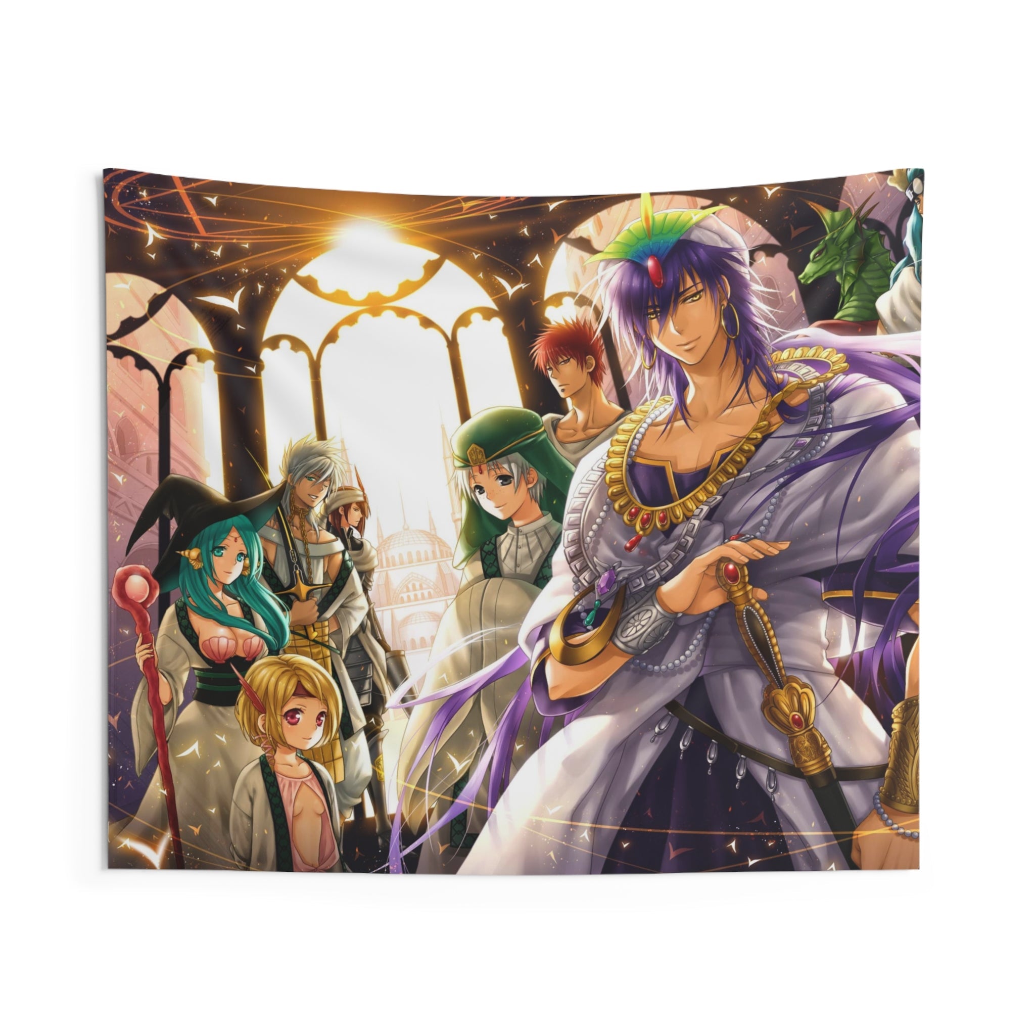Magi: The Labyrinth Of Magic Sinbad, Japanese Desk Mat Indoor Wall Tap