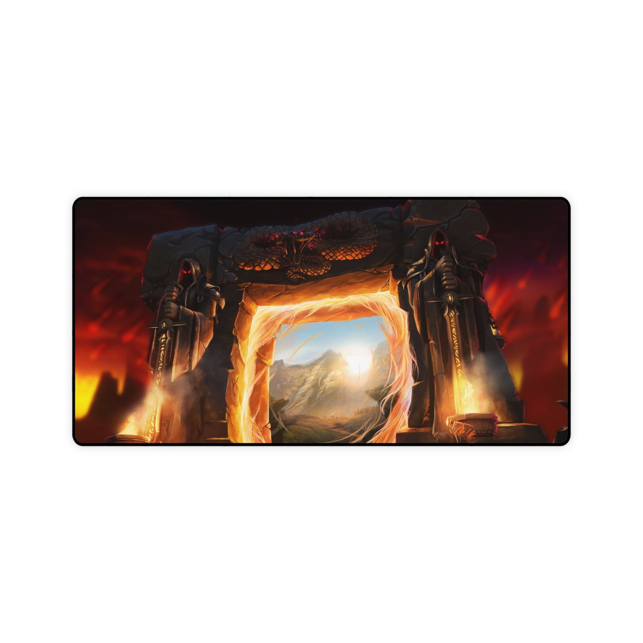 Through the Dark Portal Mouse Pad (Desk Mat)