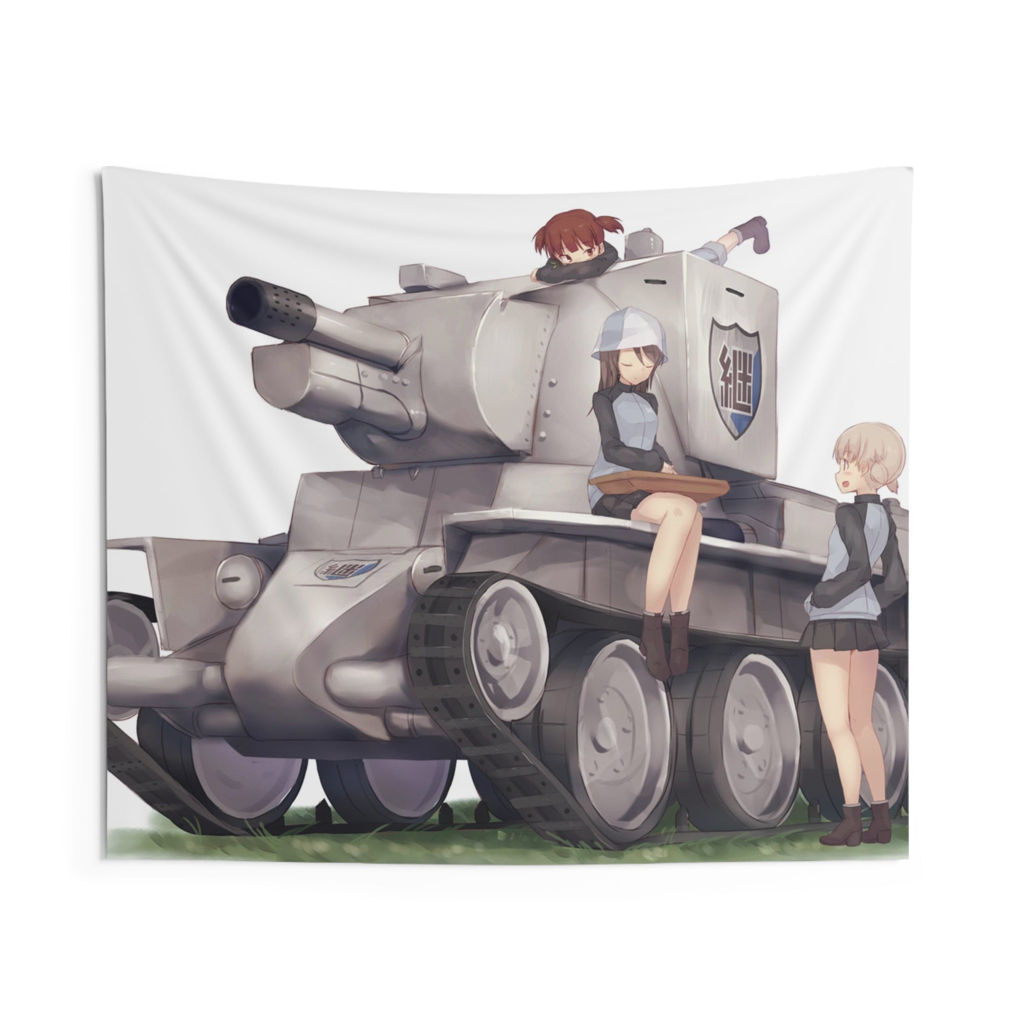 Girls und Panzer Indoor Wall Tapestry