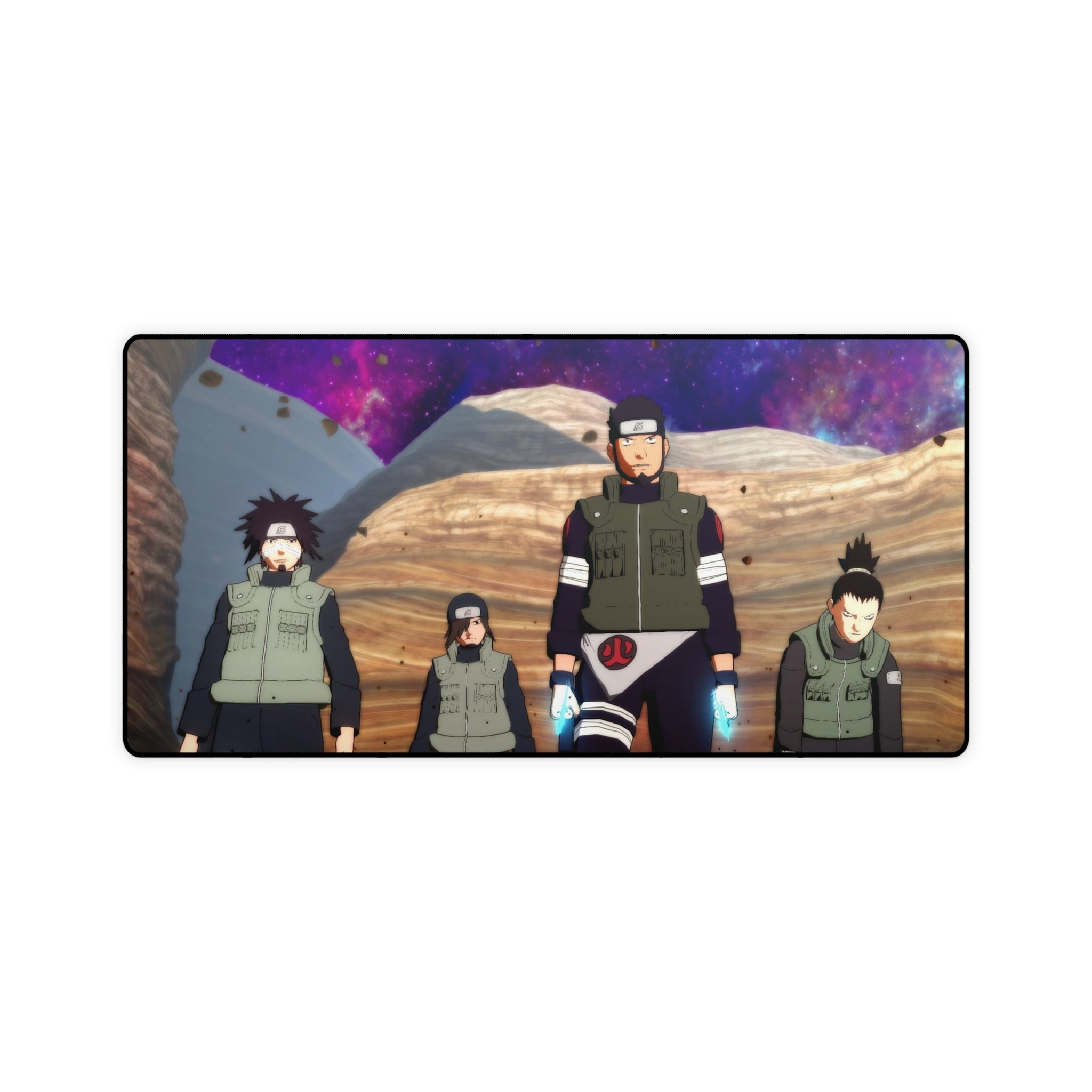 Asuma, Shikamaru, Izumo, Kotetsu Mouse Pad (Desk Mat)