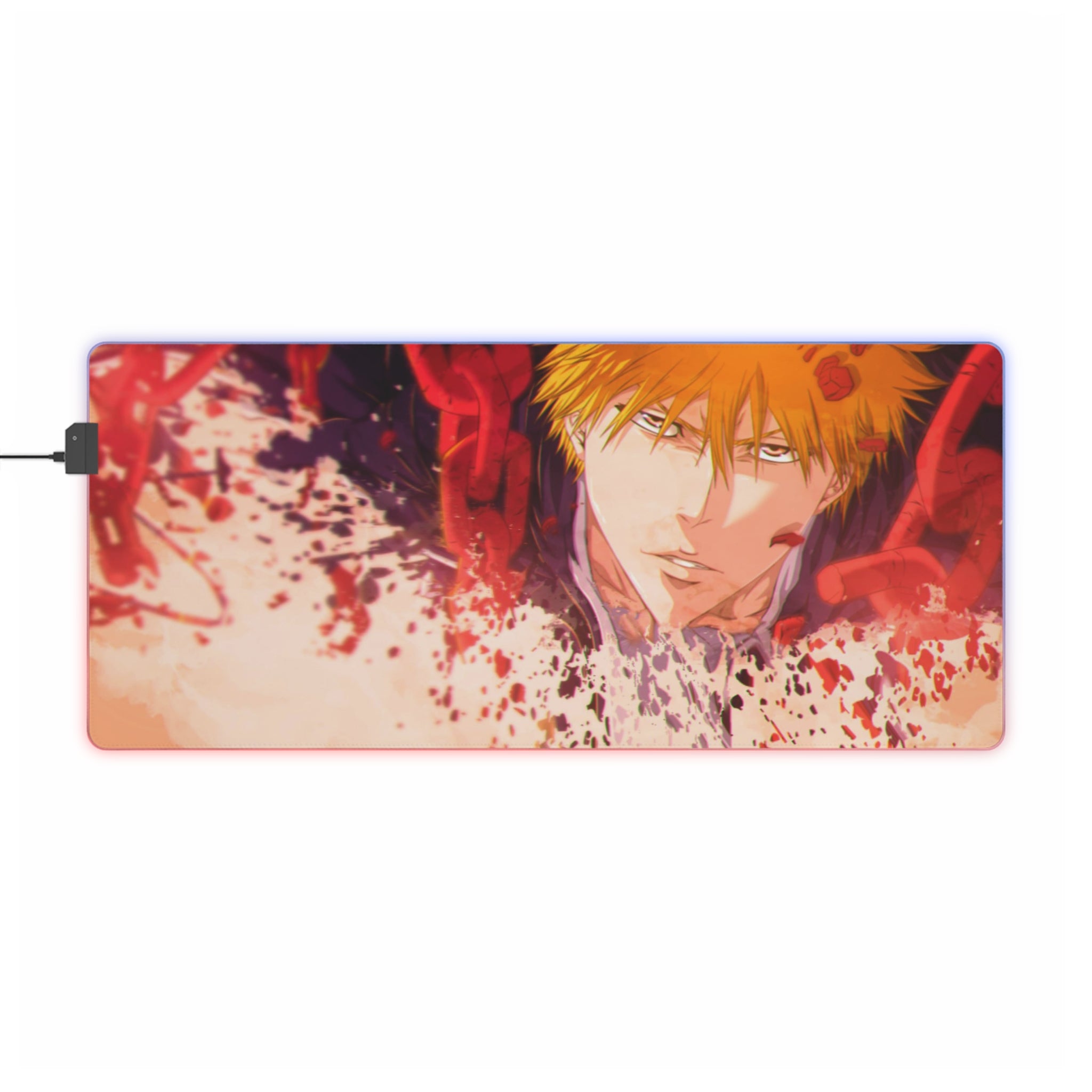 Anime Bleach RGB LED Mouse Pad (Desk Mat)