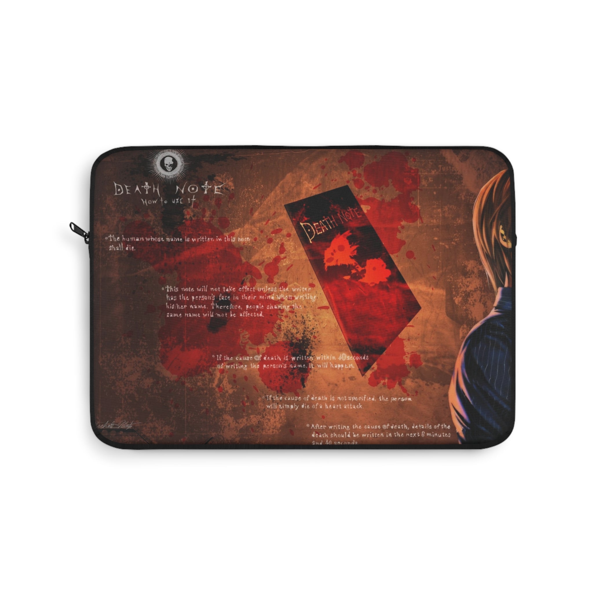 Anime Death Note Laptop Sleeve