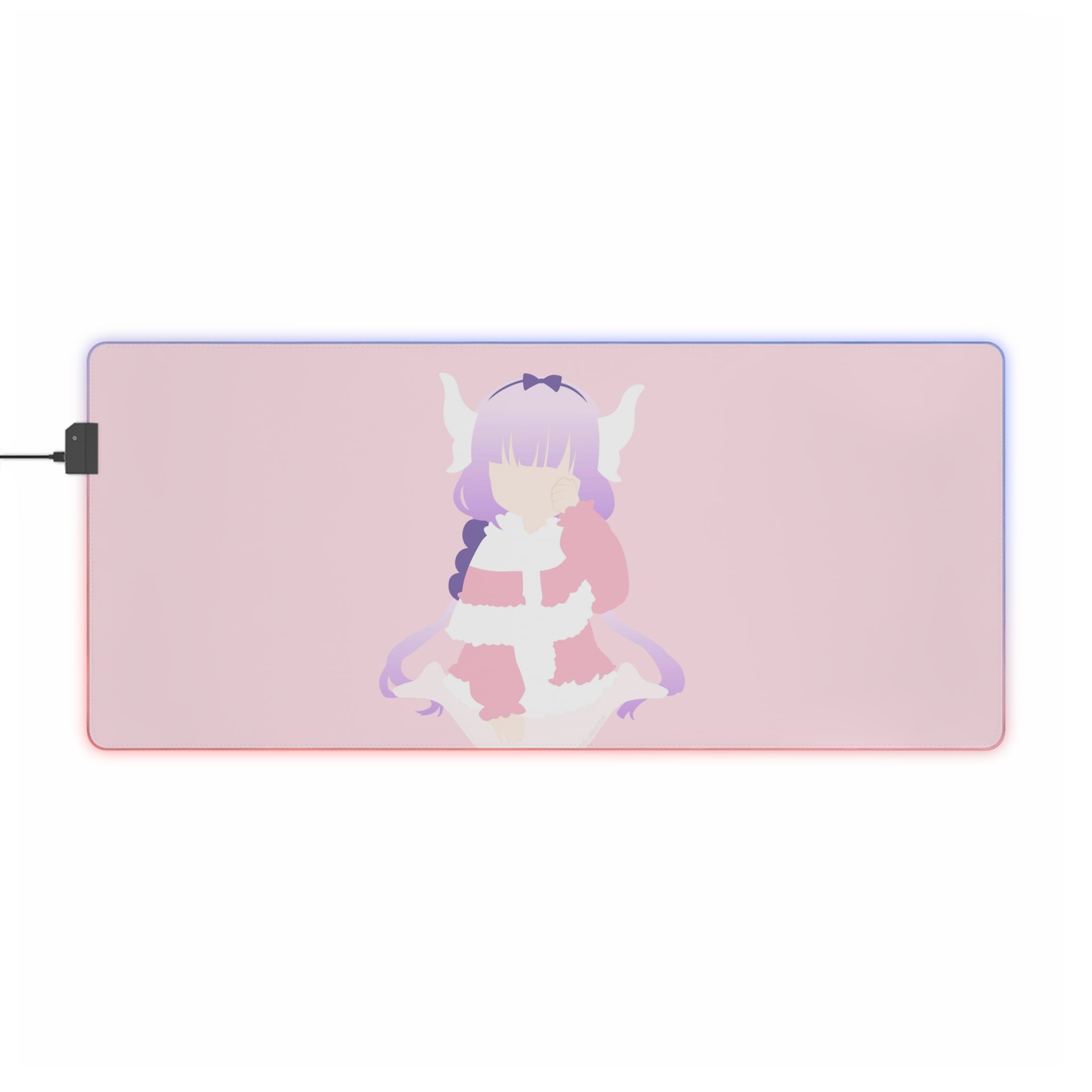 Miss Kobayashi's Dragon Maid RGB LED Mouse Pad (Desk Mat)