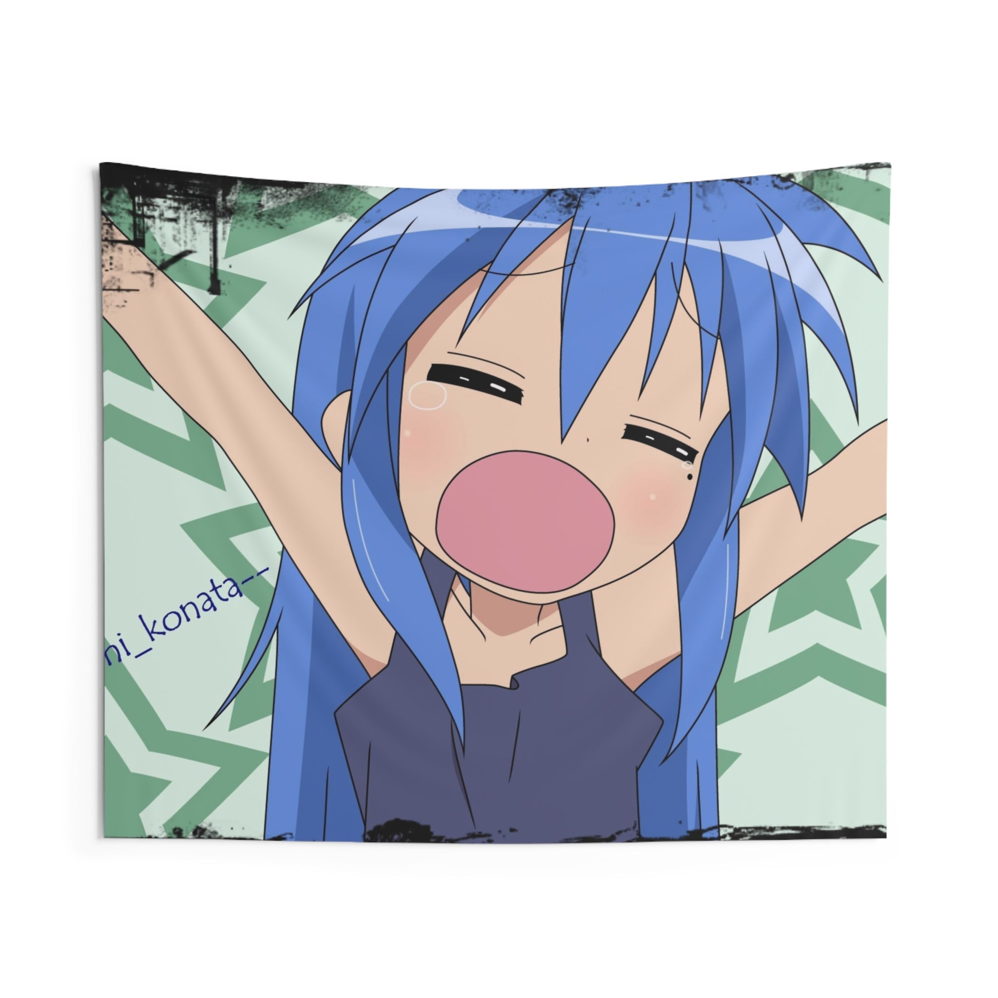 Lucky Star Konata Izumi Indoor Wall Tapestry