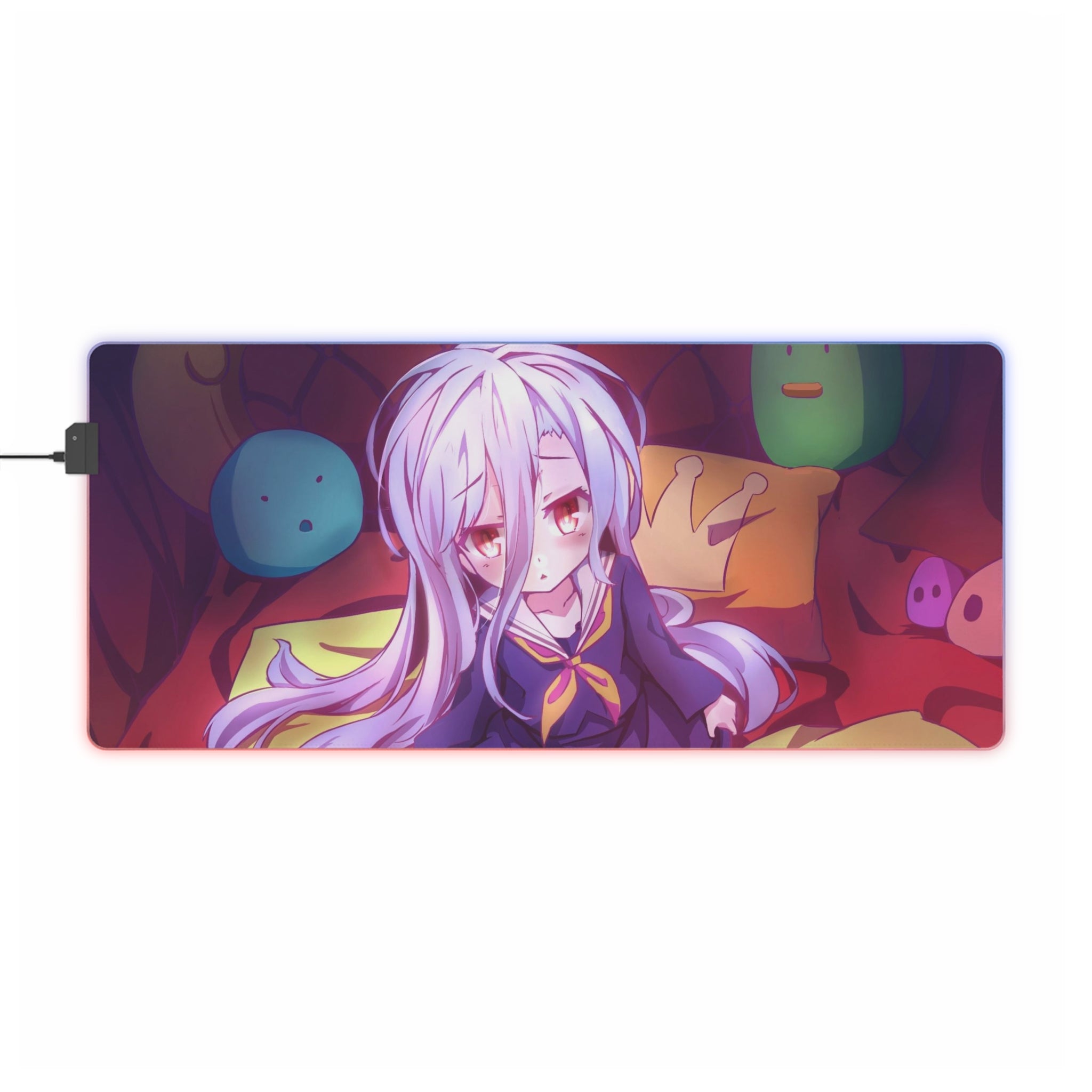 Shiro RGB LED Mouse Pad (Desk Mat)