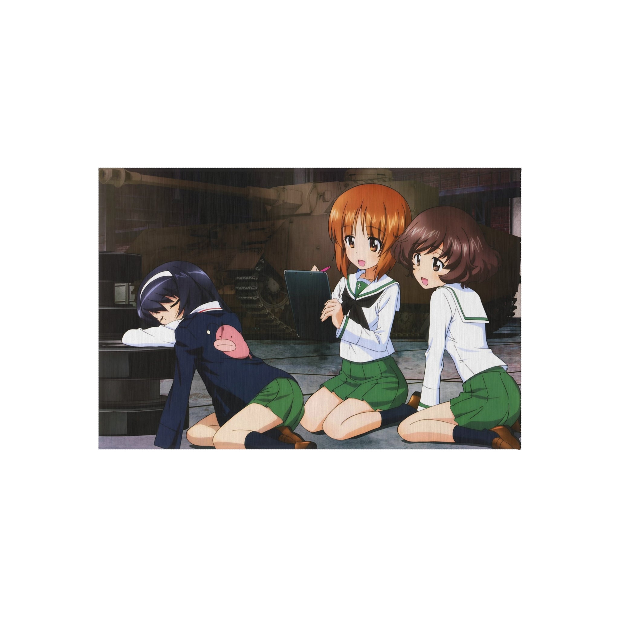 Girls und Panzer Rug