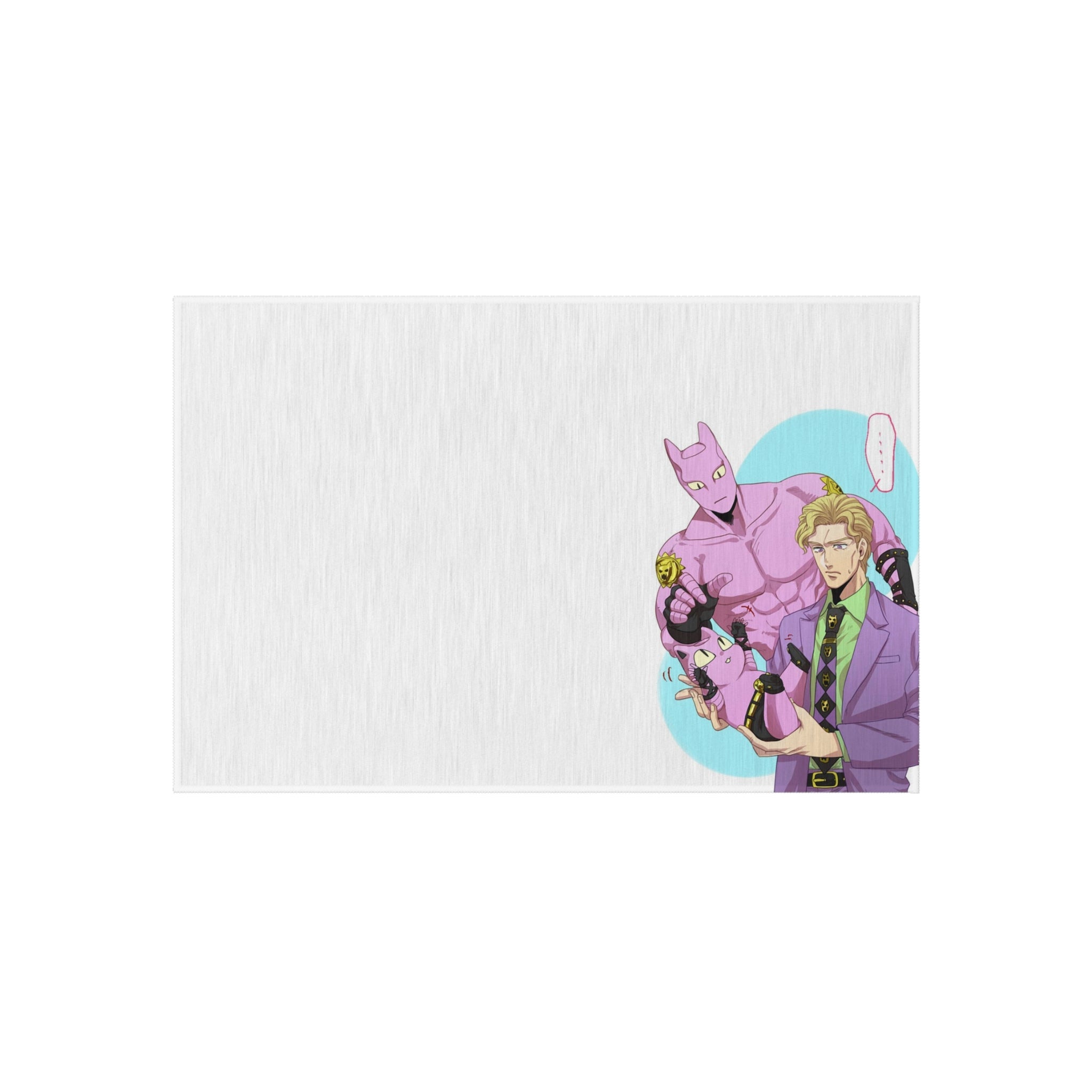 Kira Yoshikage and Killer Queen / Diamond is Unbreakable Rug