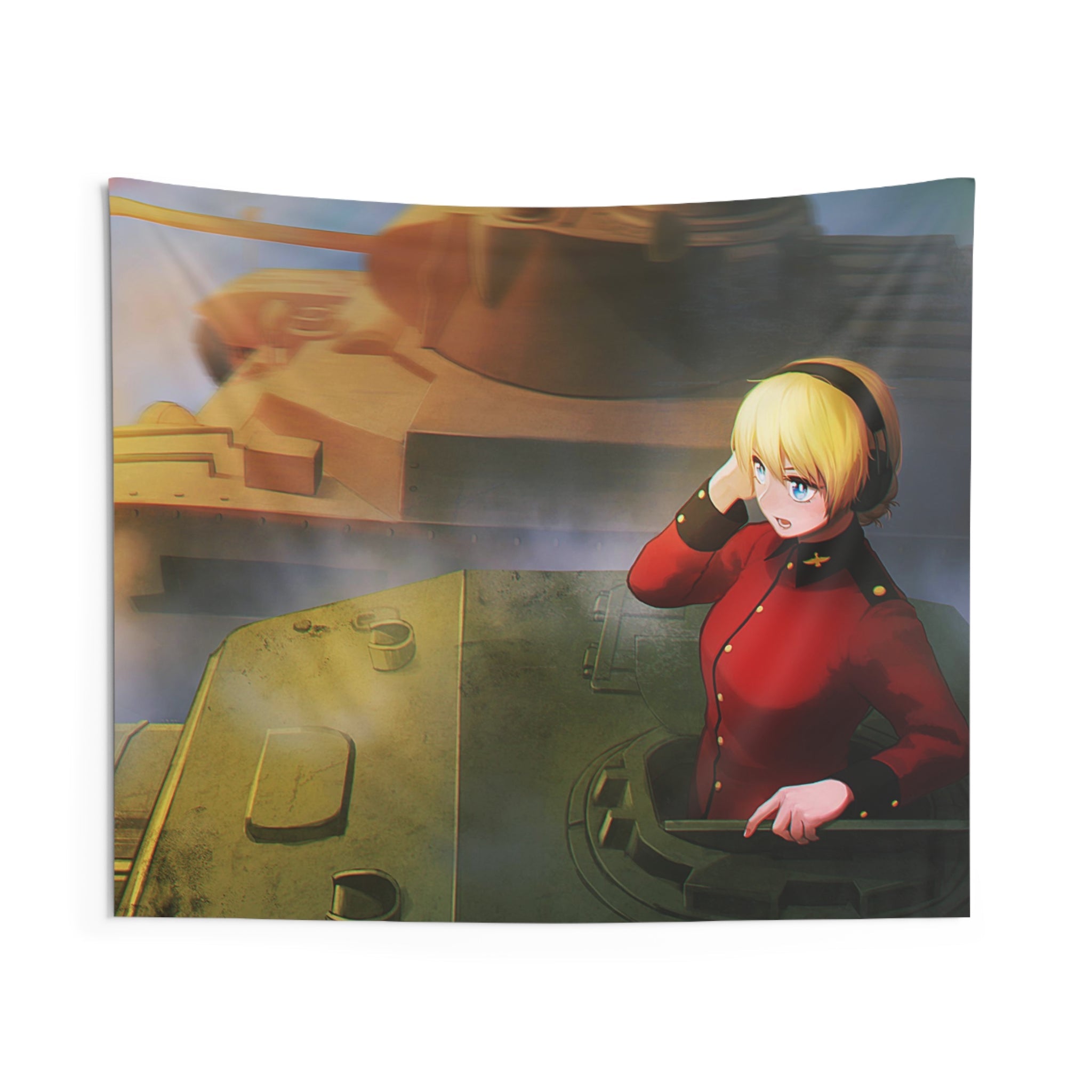 Girls und Panzer Indoor Wall Tapestry