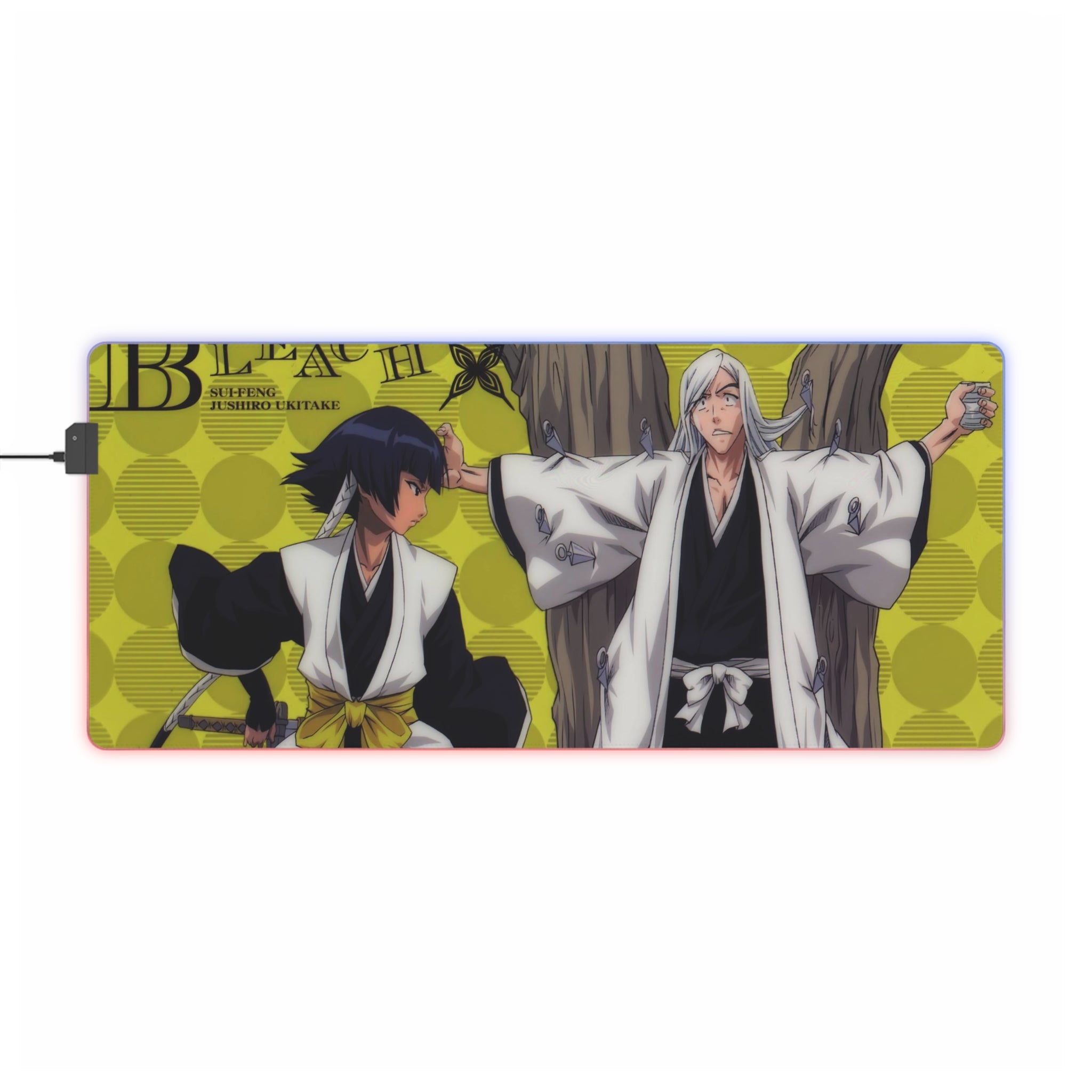 Soifon (Bleach) RGB LED Mouse Pad (Desk Mat)
