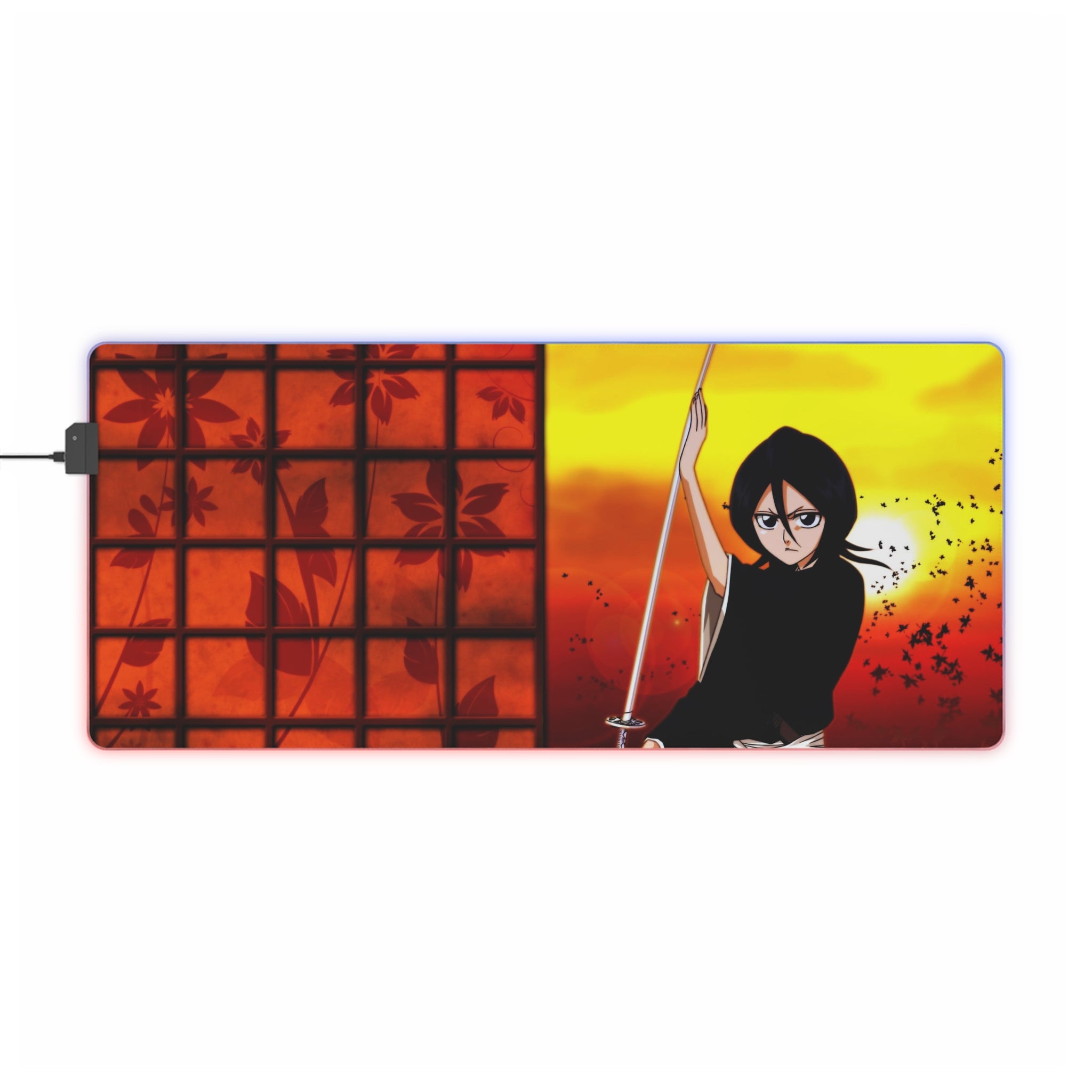 Anime Bleach RGB LED Mouse Pad (Desk Mat)