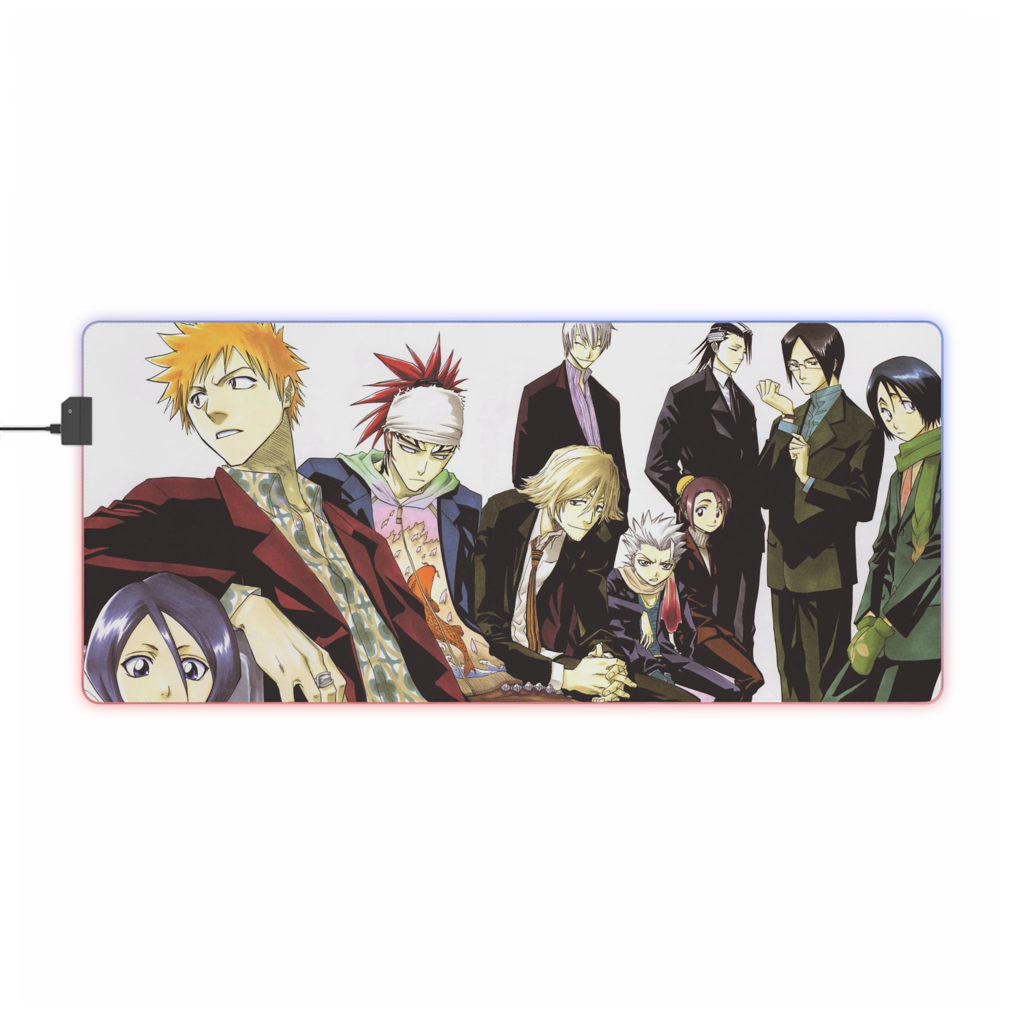 Anime Bleach RGB LED Mouse Pad (Desk Mat)