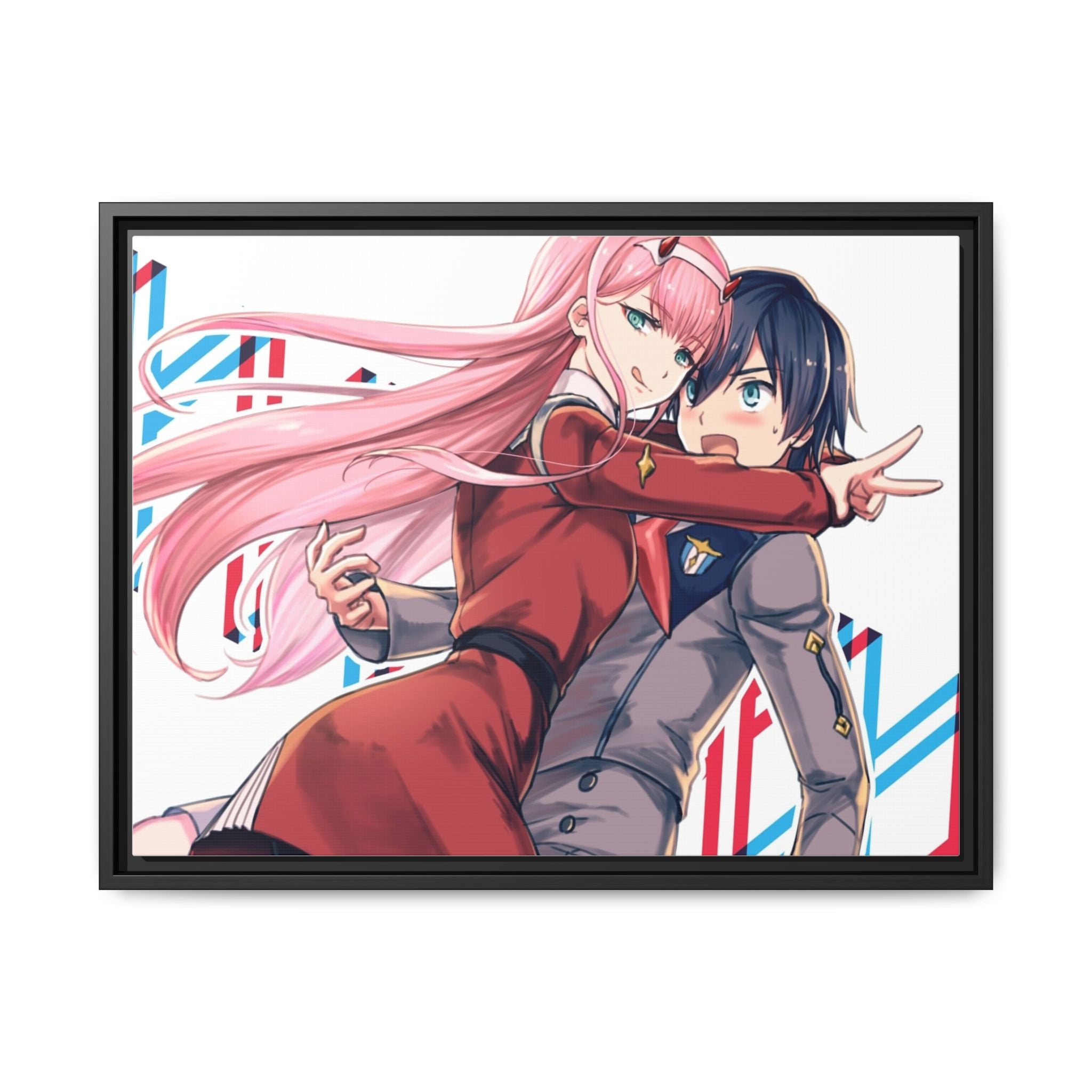 Darling in the FranXX Canvas Framed Art Print