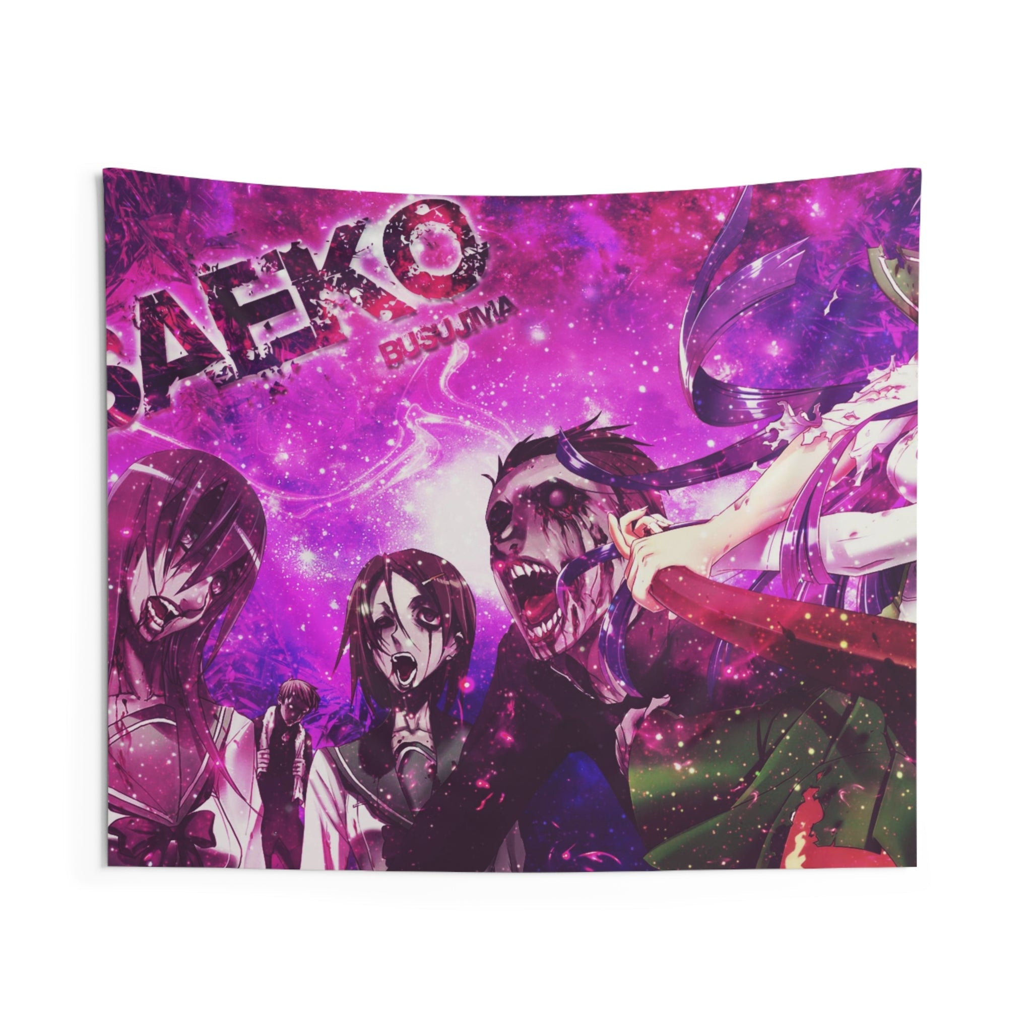 Highschool Of The Dead Indoor Wall Tapestry