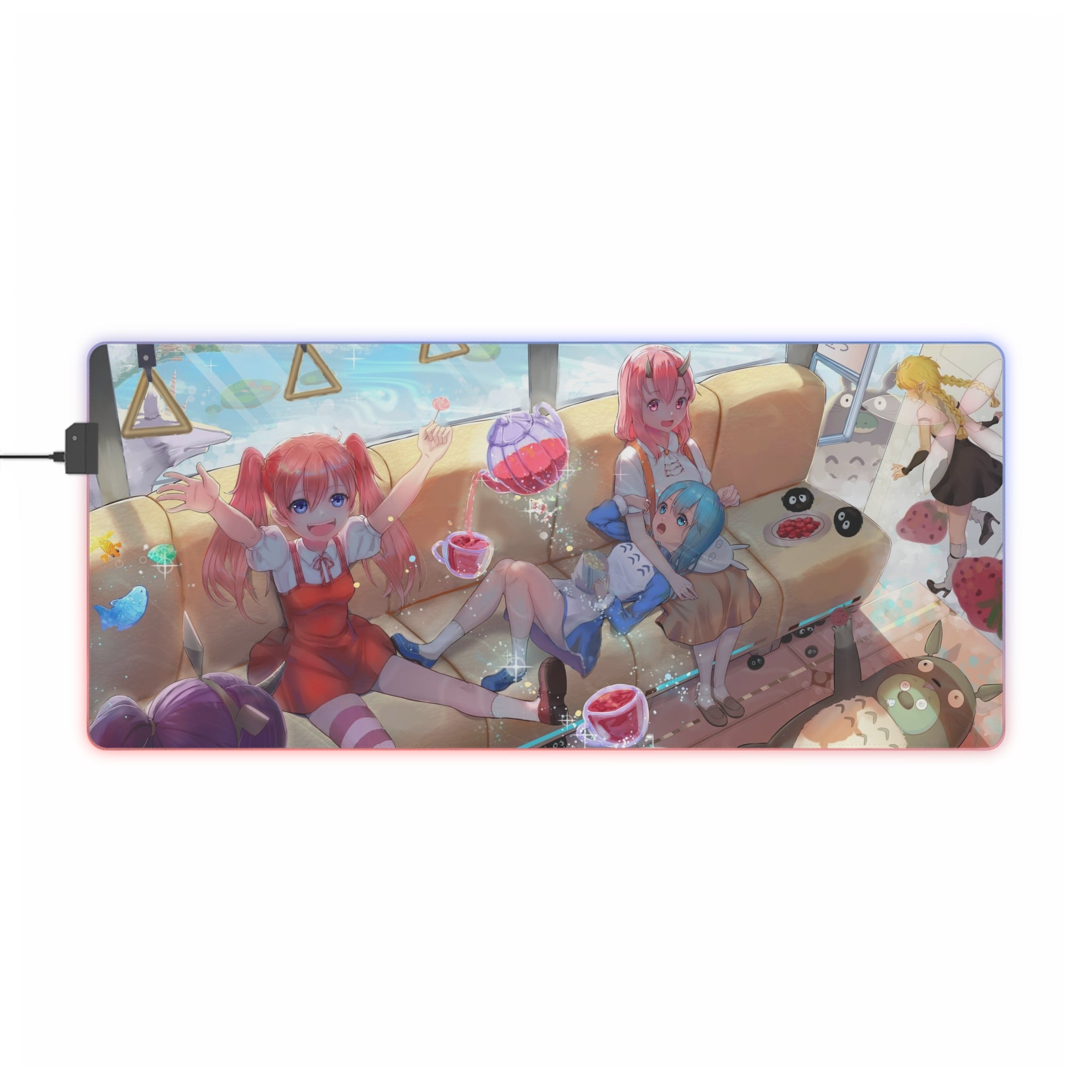 That Time I Got Reincarnated As A Slime RGB LED Mouse Pad (Desk Mat ...