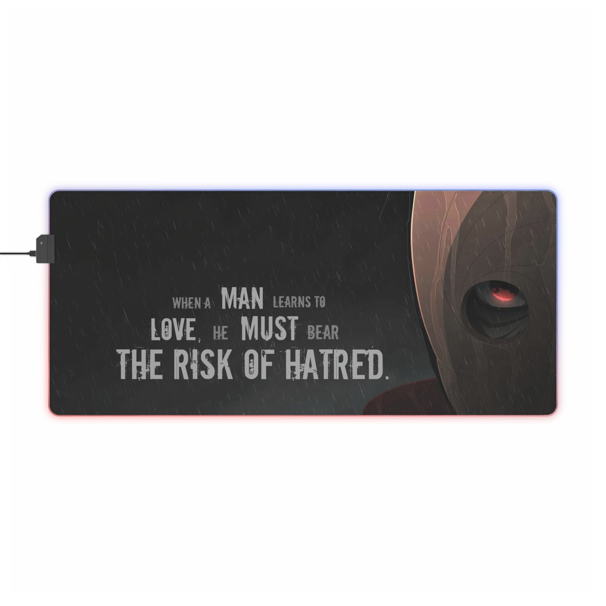 Anime Naruto RGB LED Mouse Pad (Desk Mat)