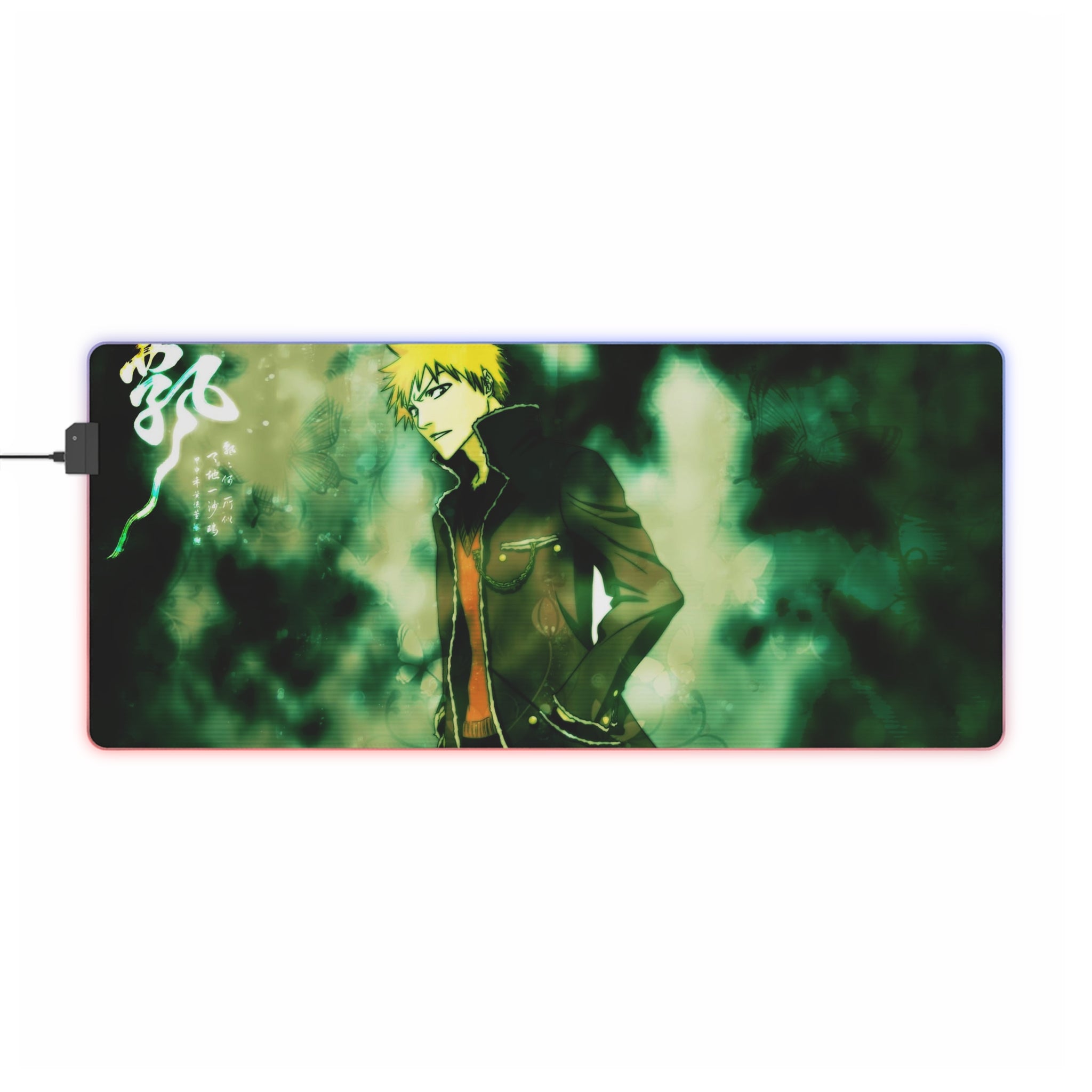Anime Bleach RGB LED Mouse Pad (Desk Mat)