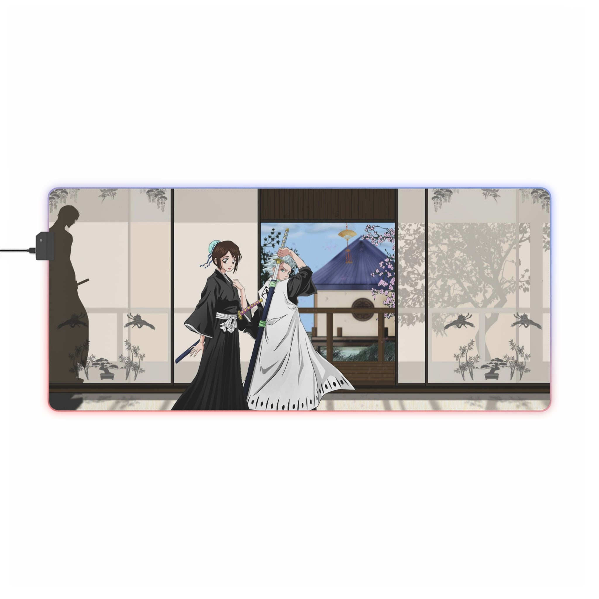 Anime Bleach RGB LED Mouse Pad (Desk Mat)