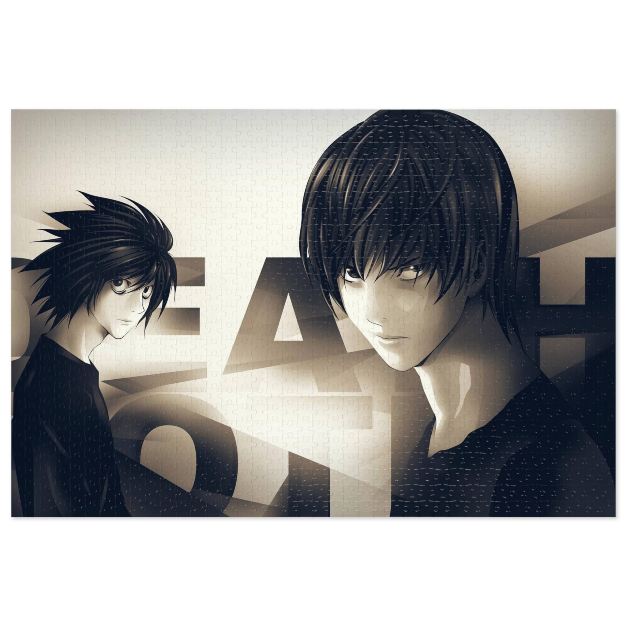 Light Yagami and L (Death Note) Jigsaw Puzzle