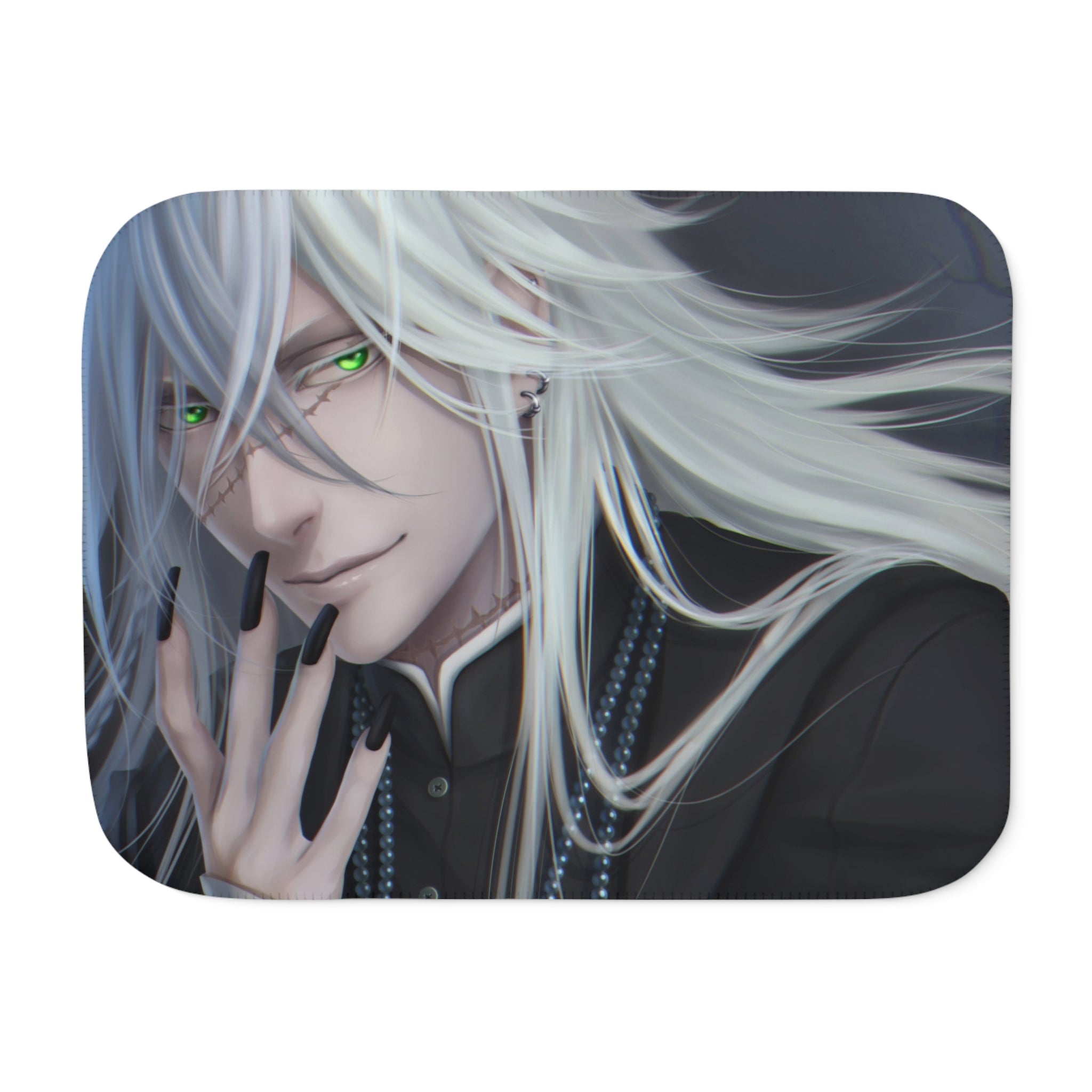 Undertaker (Black Butler) Sherpa Blanket