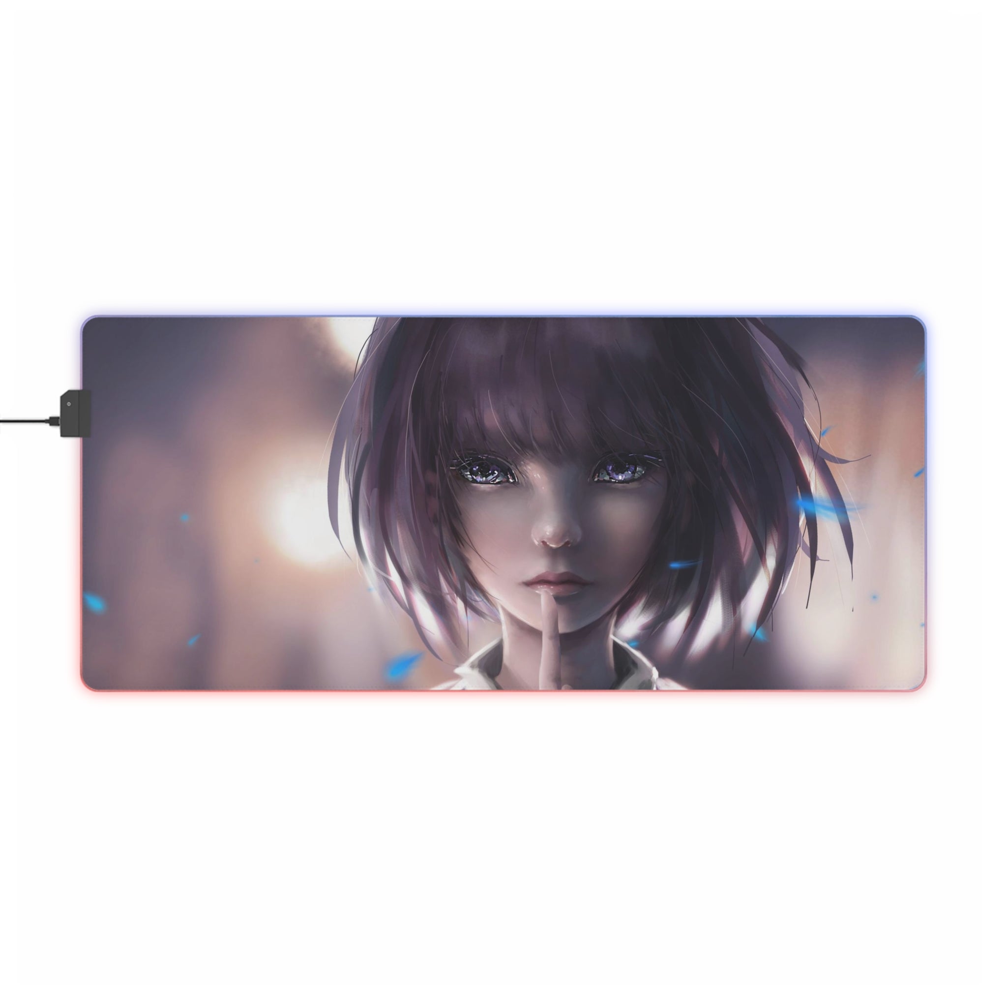 Kuzu No Honkai Hanabi Yasuraoka RGB LED Mouse Pad (Desk Mat) – Anime ...