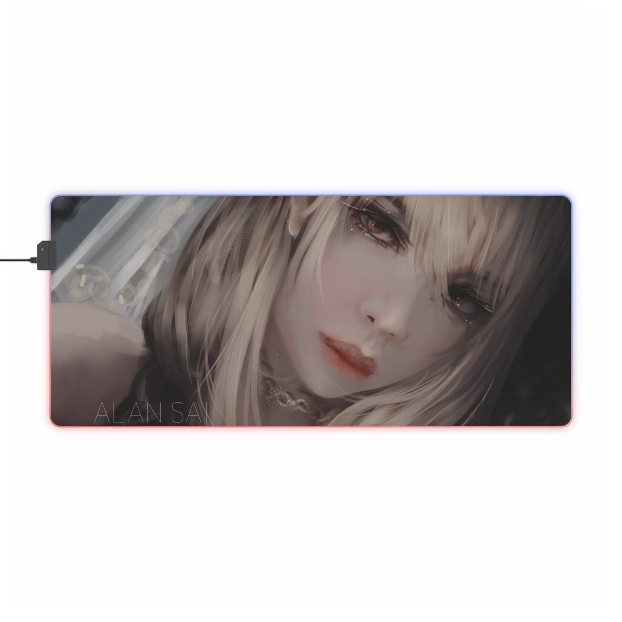 Death Note Misa Amane RGB LED Mouse Pad (Desk Mat)