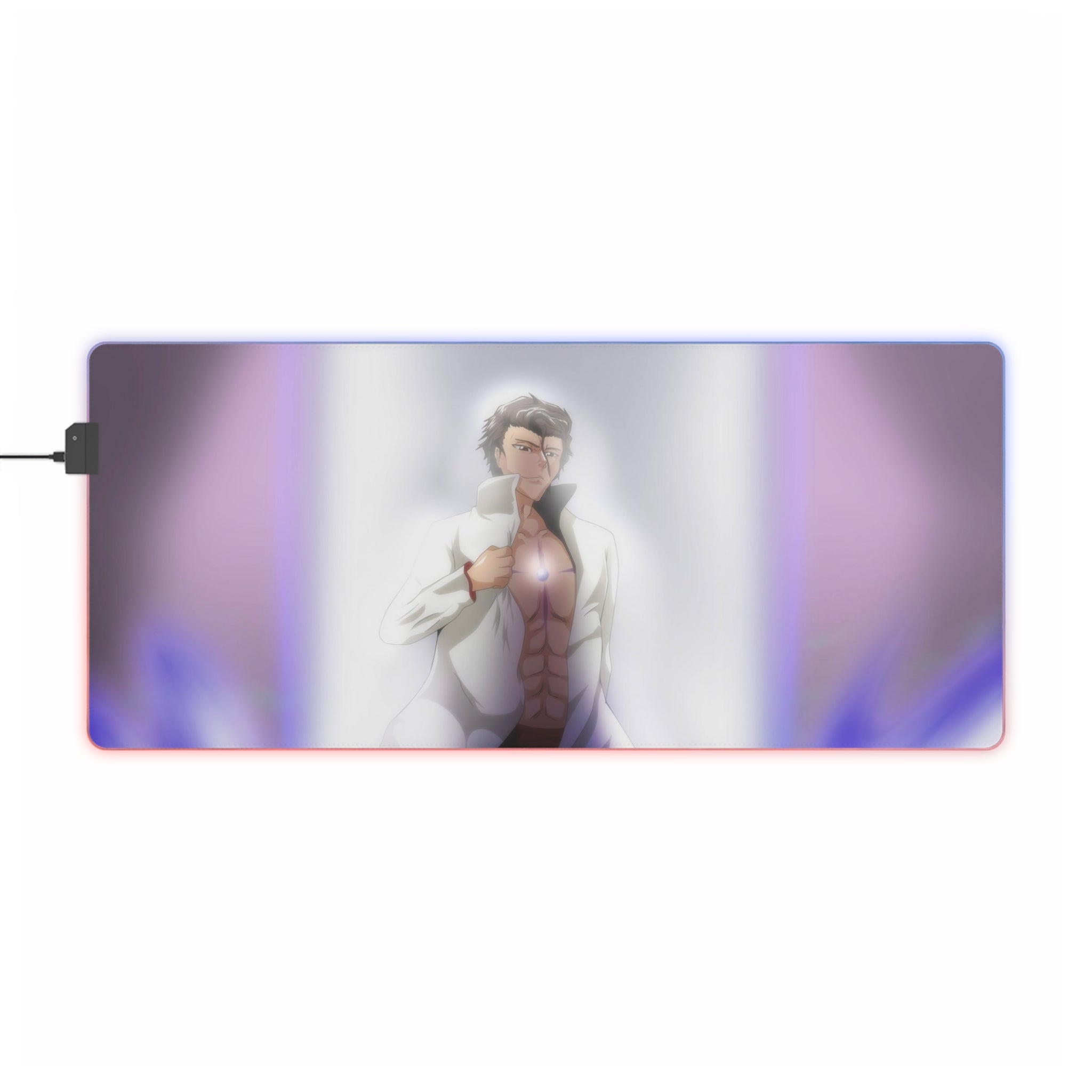 Anime Bleach RGB LED Mouse Pad (Desk Mat)
