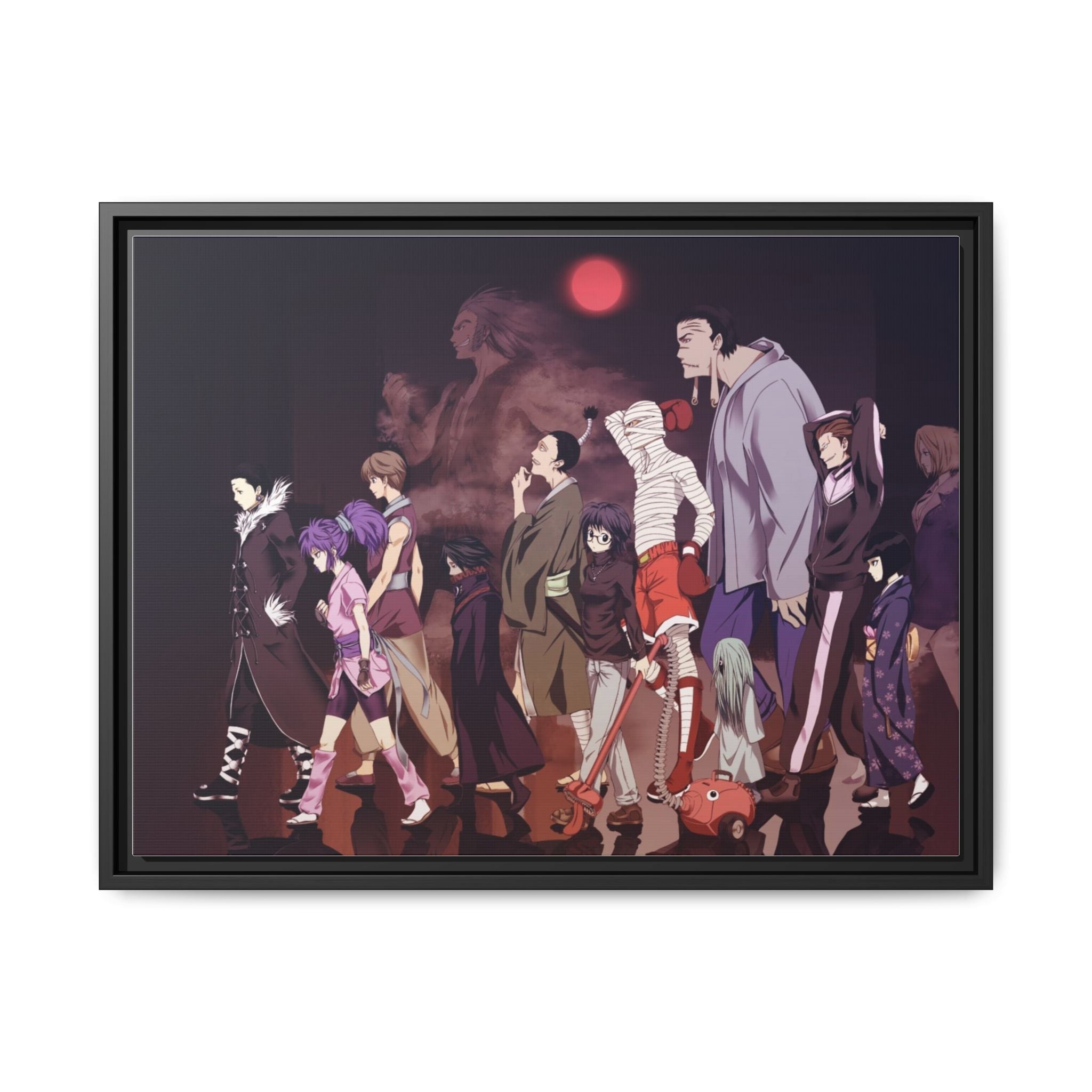 Anime Hunter x Hunterr Canvas Framed Art Print
