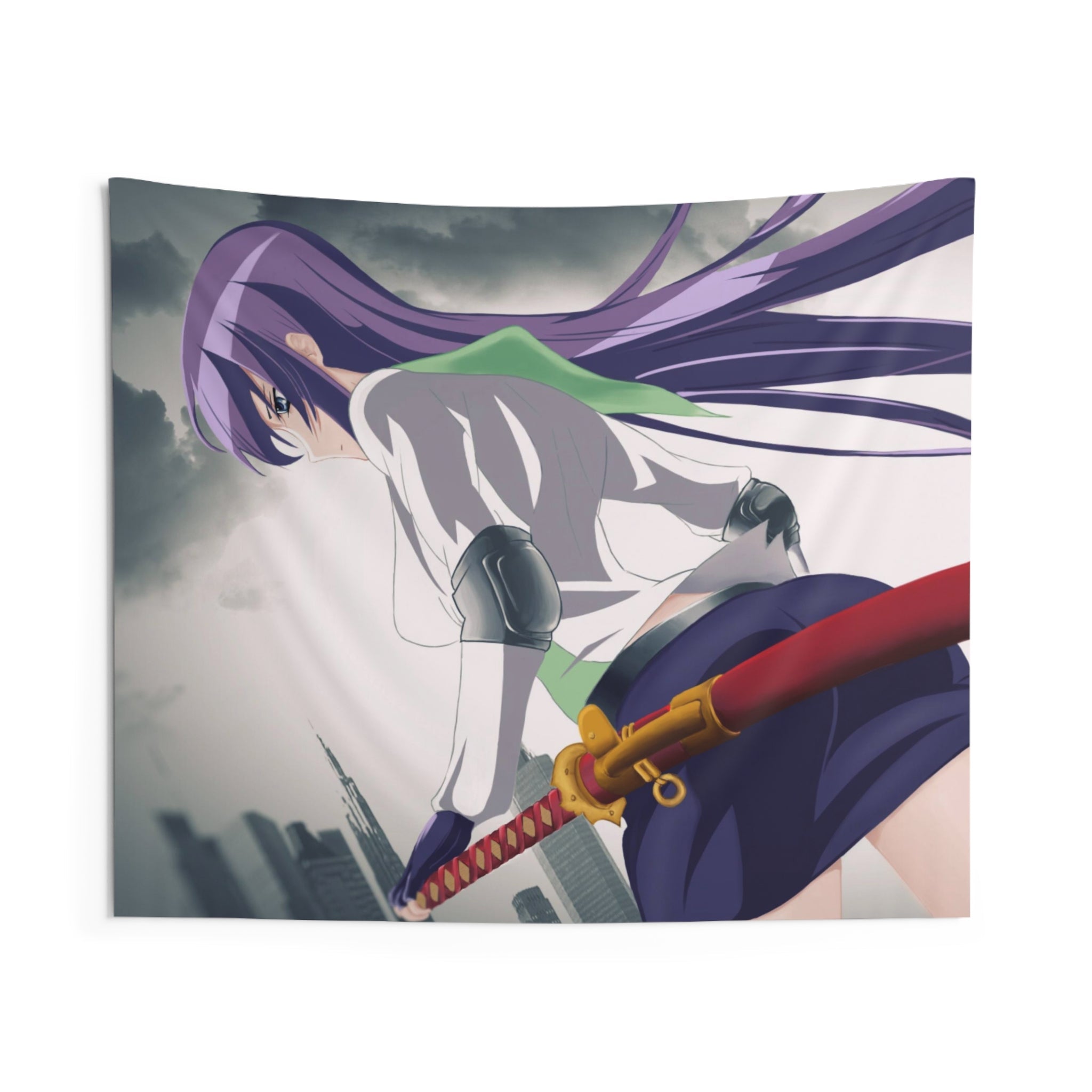 Highschool Of The Dead Indoor Wall Tapestry