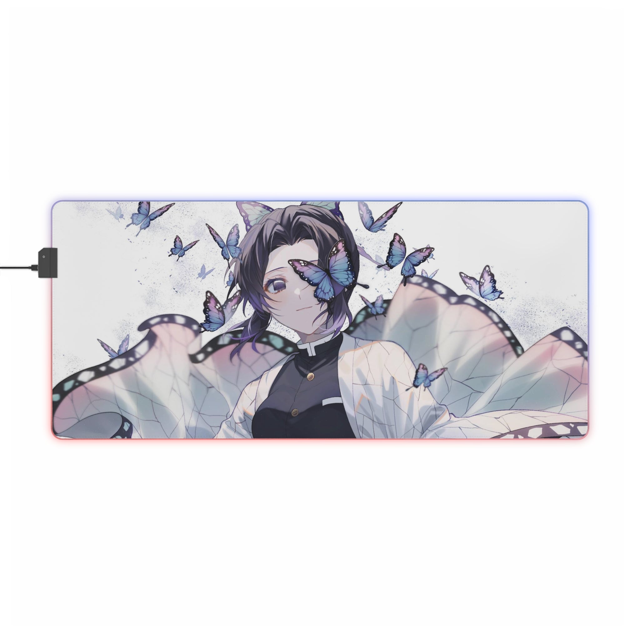 Shinobu Kochou RGB LED Mouse Pad (Desk Mat)