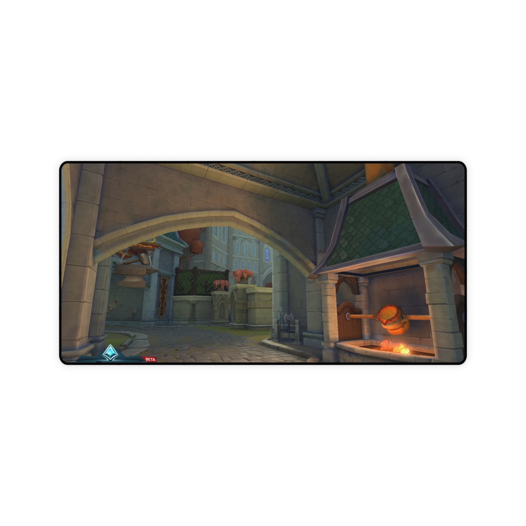 Paladins - Trade District Map Mouse Pad (Desk Mat)