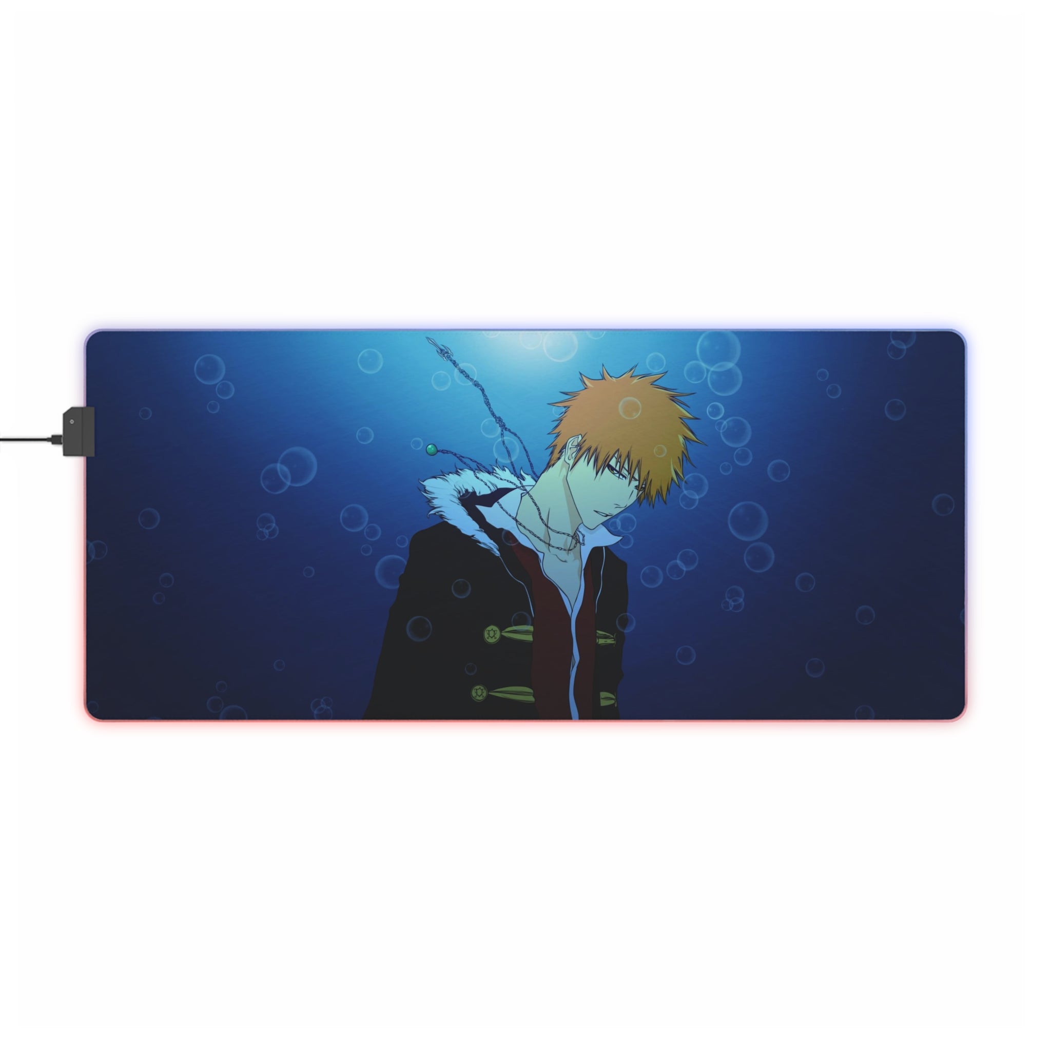 Anime Bleach RGB LED Mouse Pad (Desk Mat)