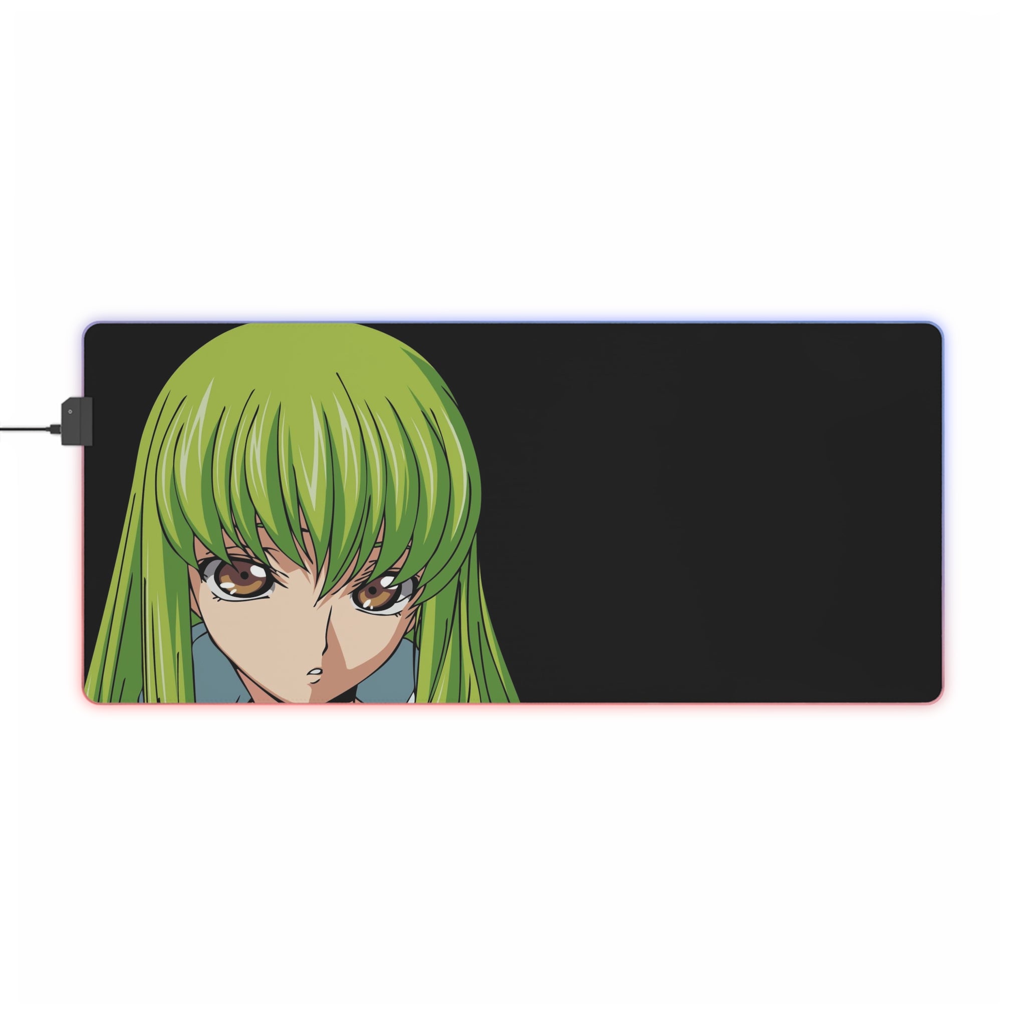 C.C. (Code Geass) RGB LED Mouse Pad (Desk Mat)
