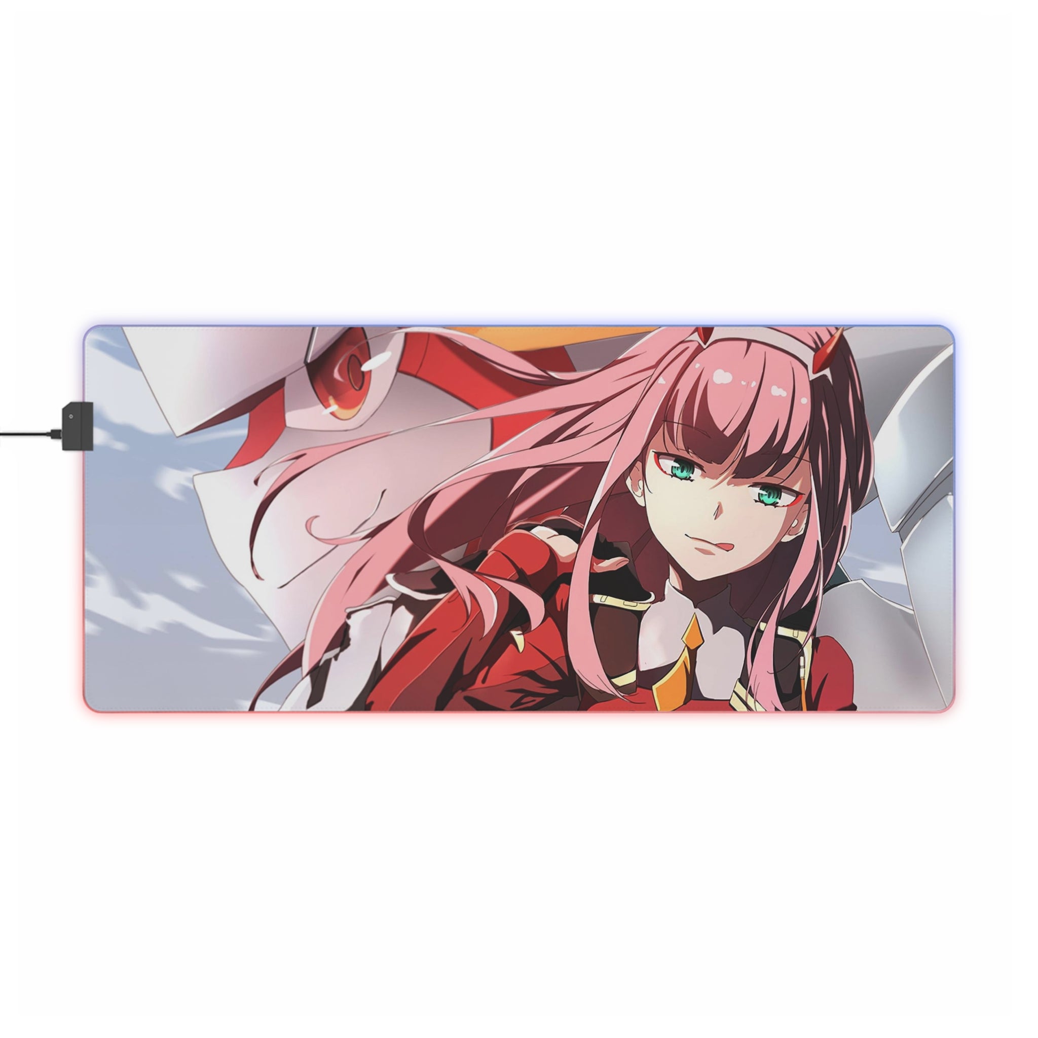 Zero Two RGB LED Mouse Pad (Desk Mat)