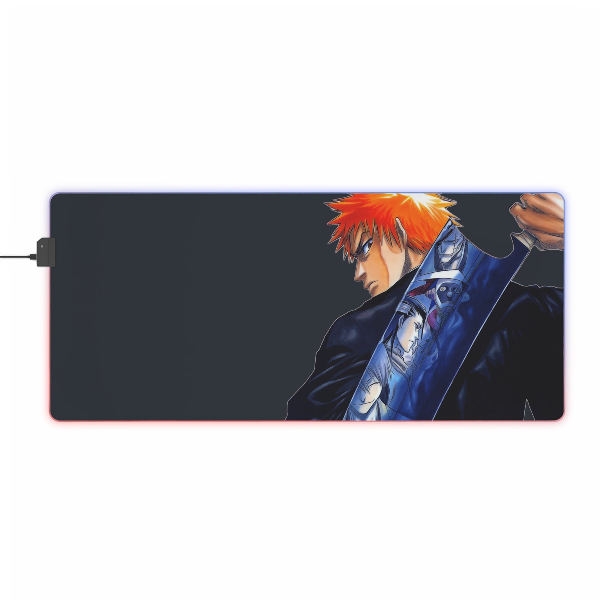 Anime Bleach RGB LED Mouse Pad (Desk Mat)