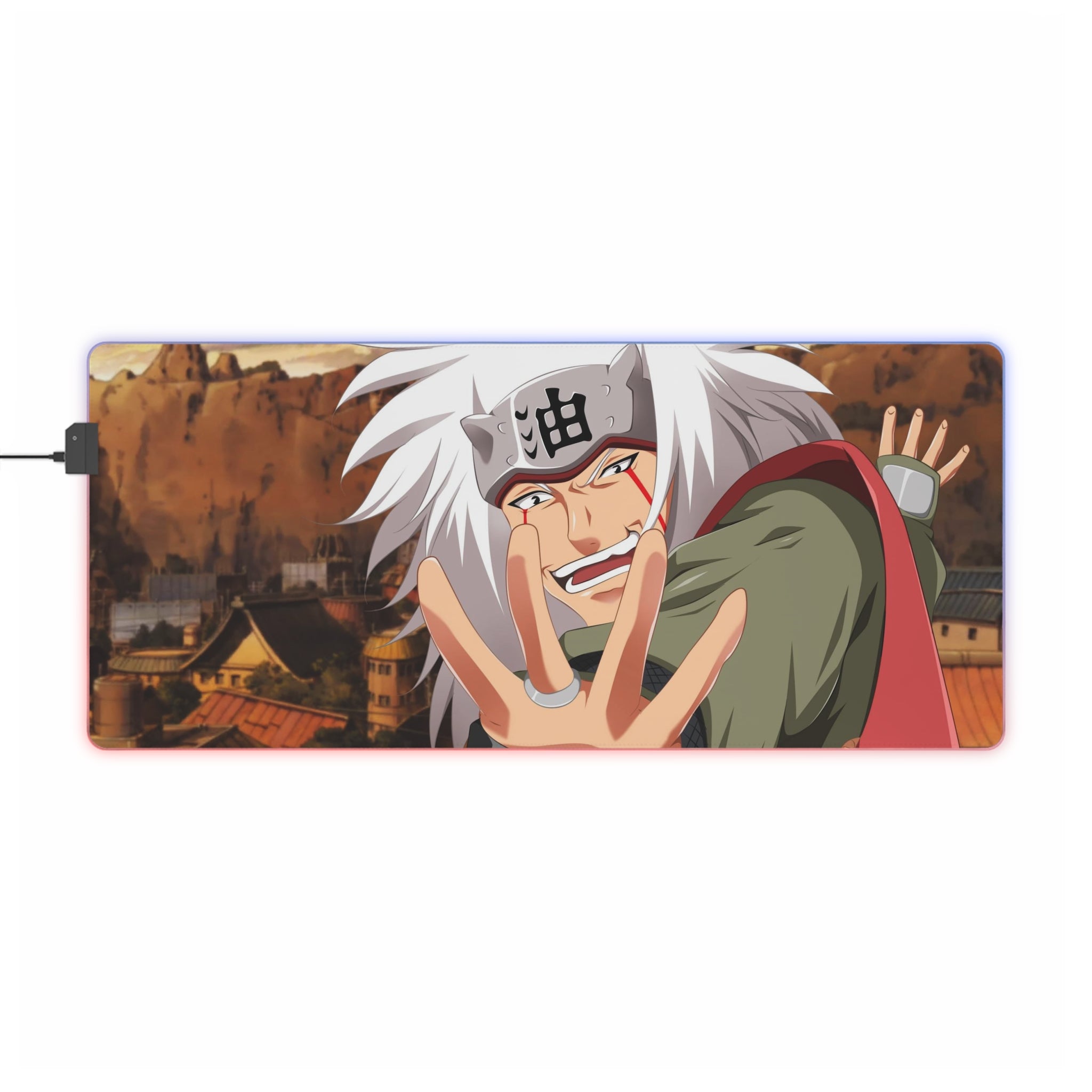 Anime Naruto RGB LED Mouse Pad (Desk Mat)