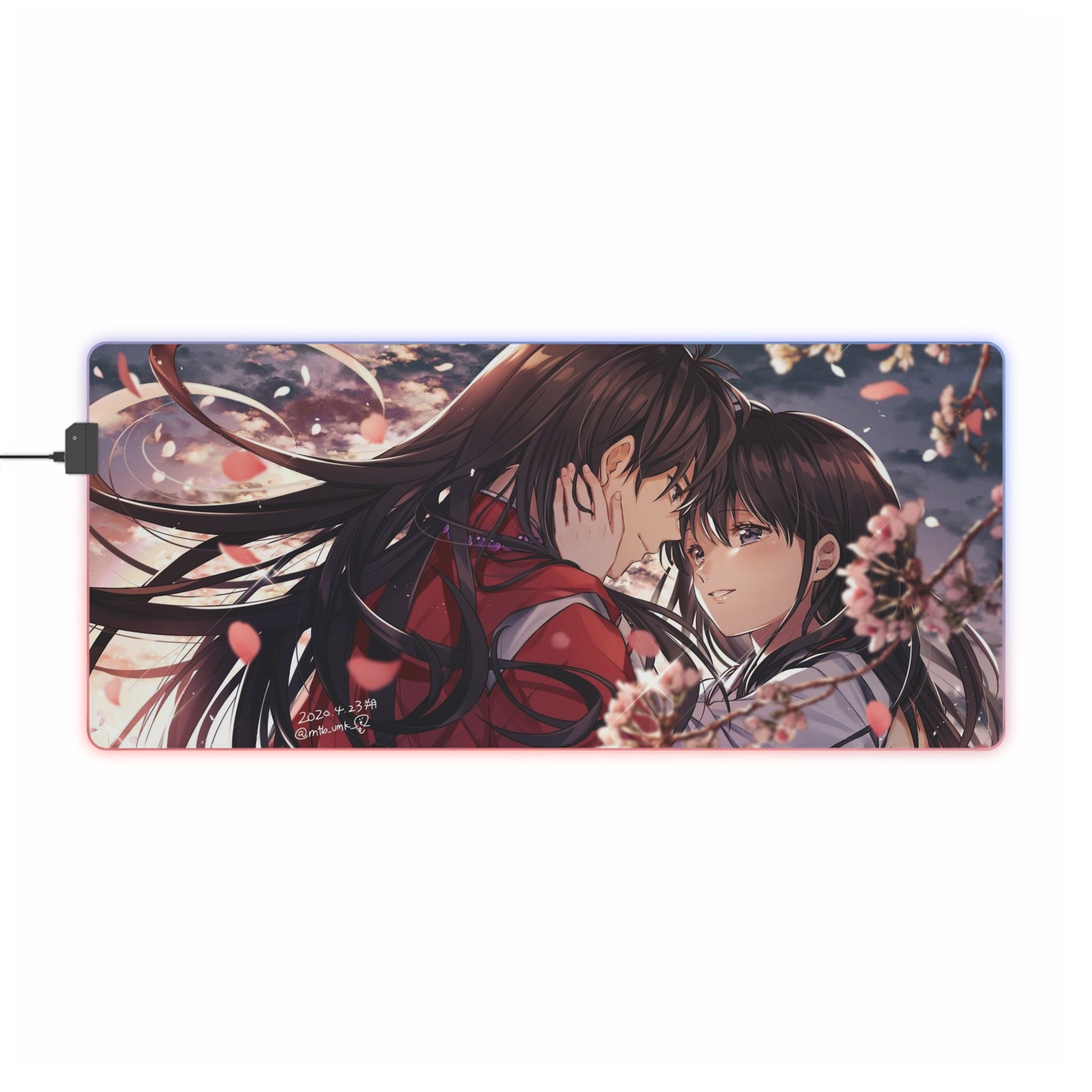 InuYasha RGB LED Mouse Pad (Desk Mat) – Anime Desk Mat