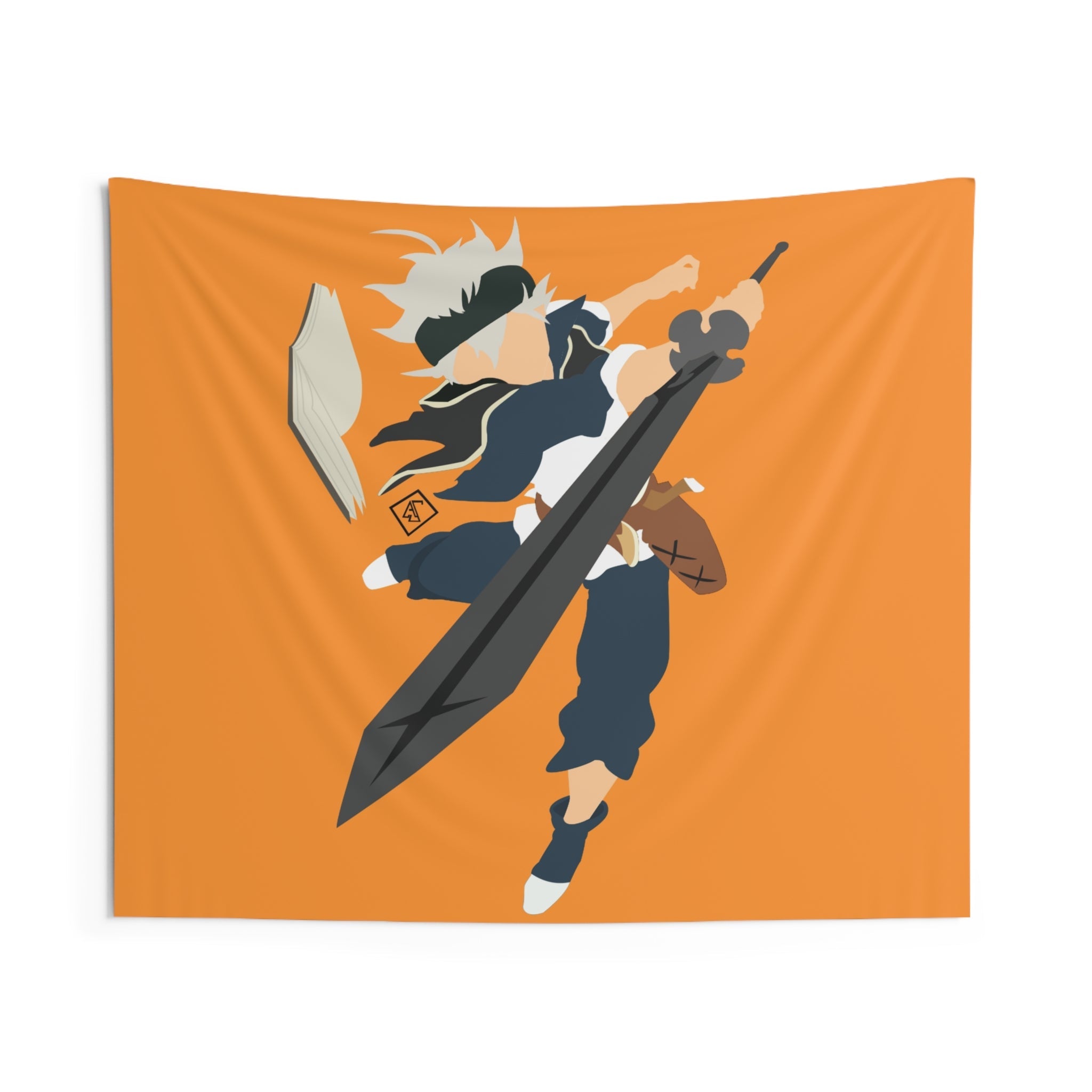 Black Clover Asta Indoor Wall Tapestry