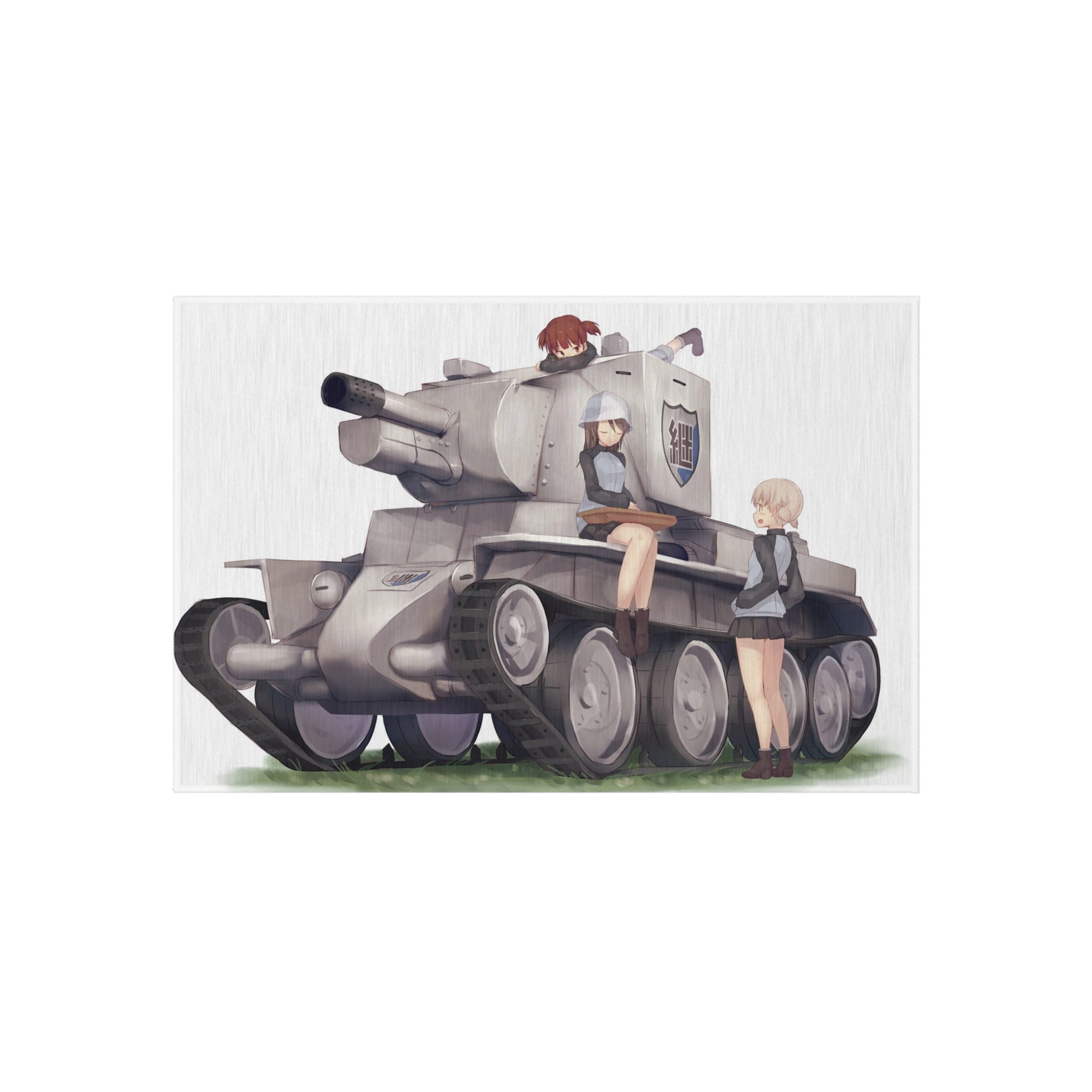 Girls und Panzer Rug
