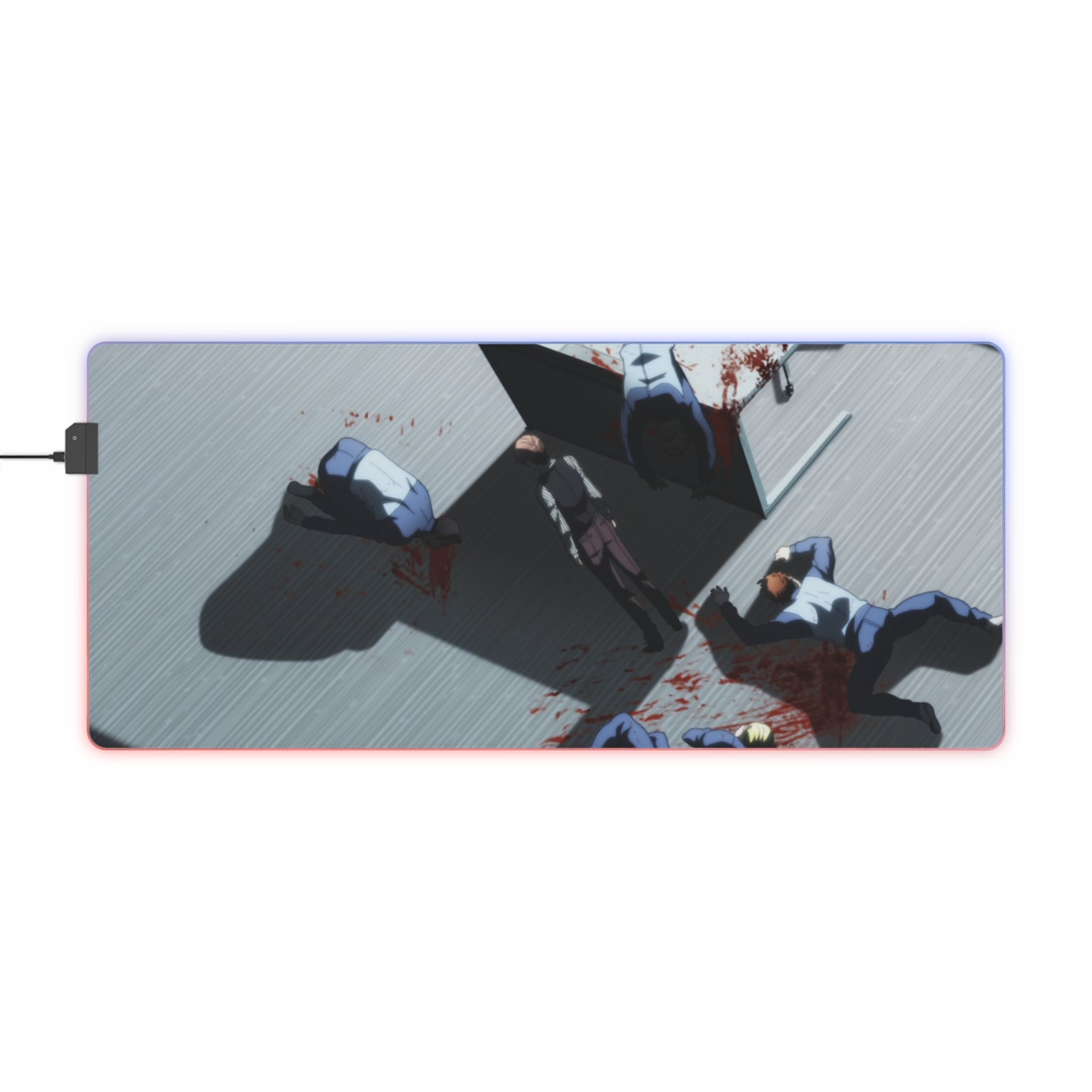 Principal VS 4 Exchange Students RGB LED Mouse Pad (Desk Mat)