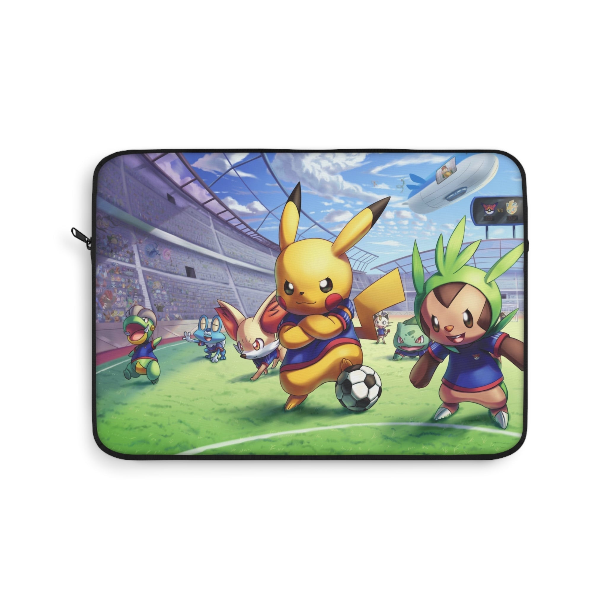 Pokemon Soccer Match Laptop Sleeve