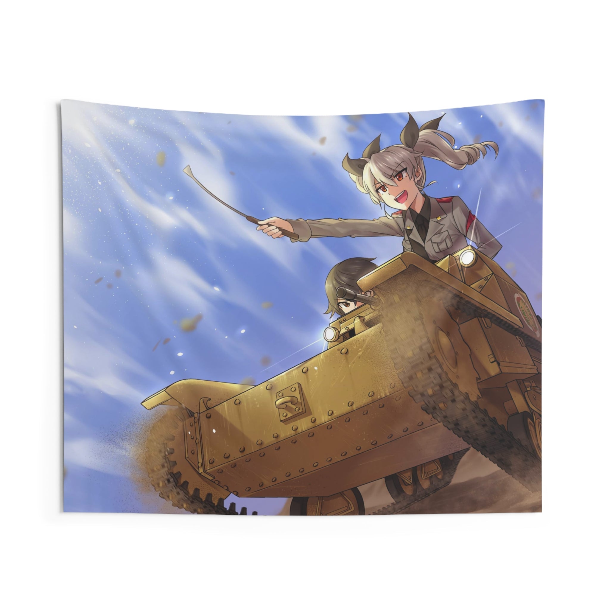 Girls und Panzer Indoor Wall Tapestry