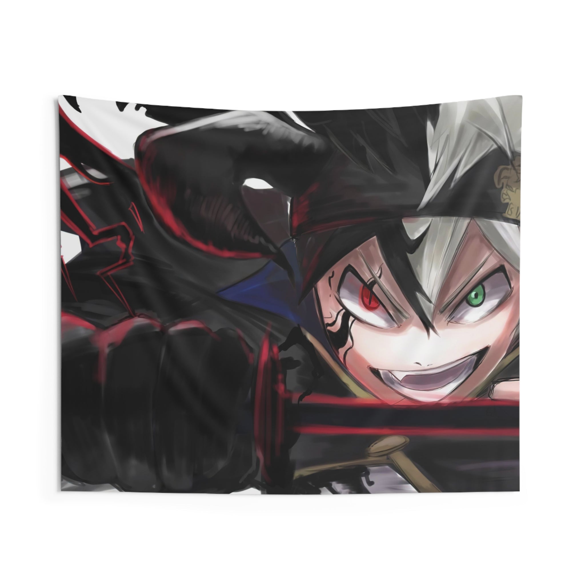 Black Clover Asta Indoor Wall Tapestry
