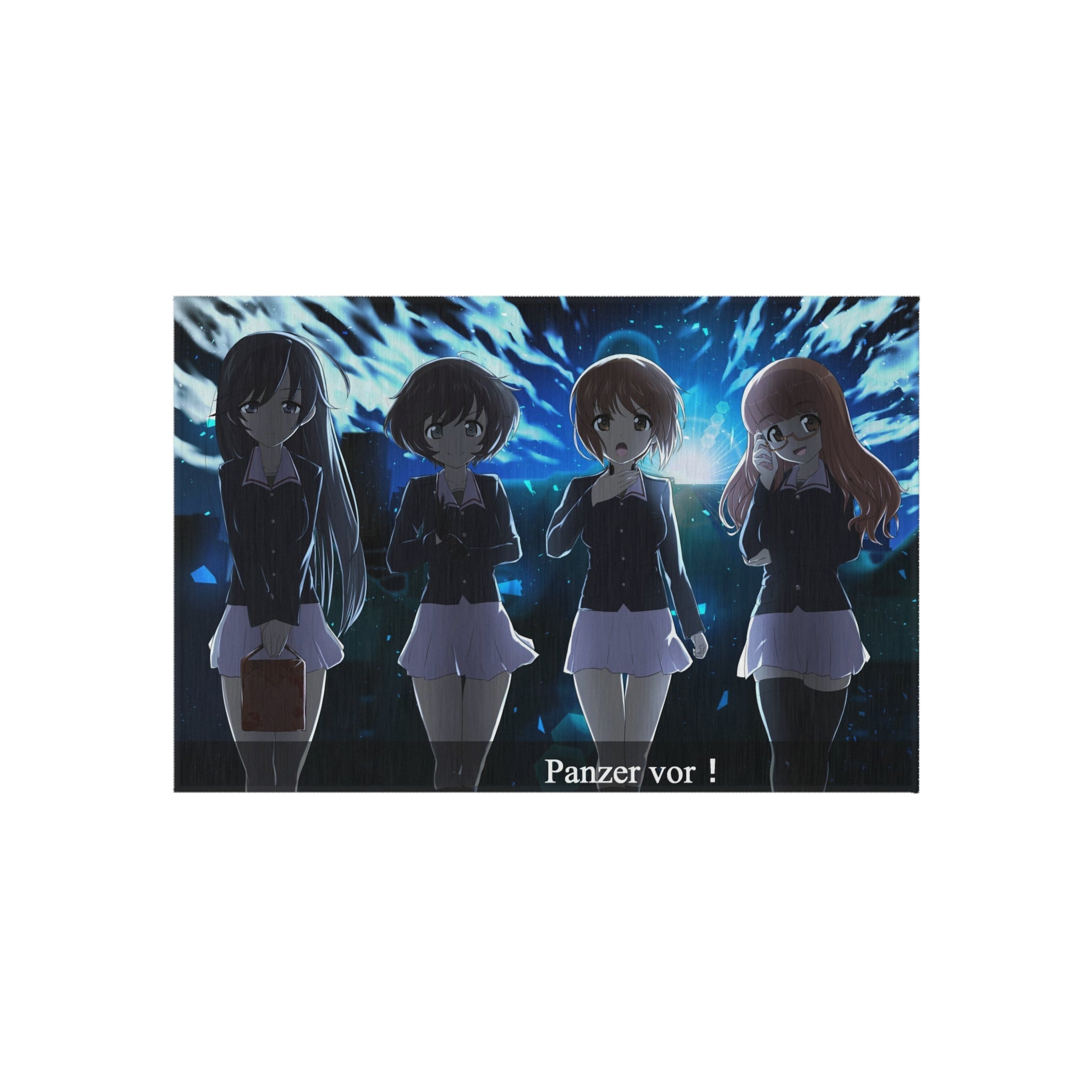 Girls und Panzer Rug
