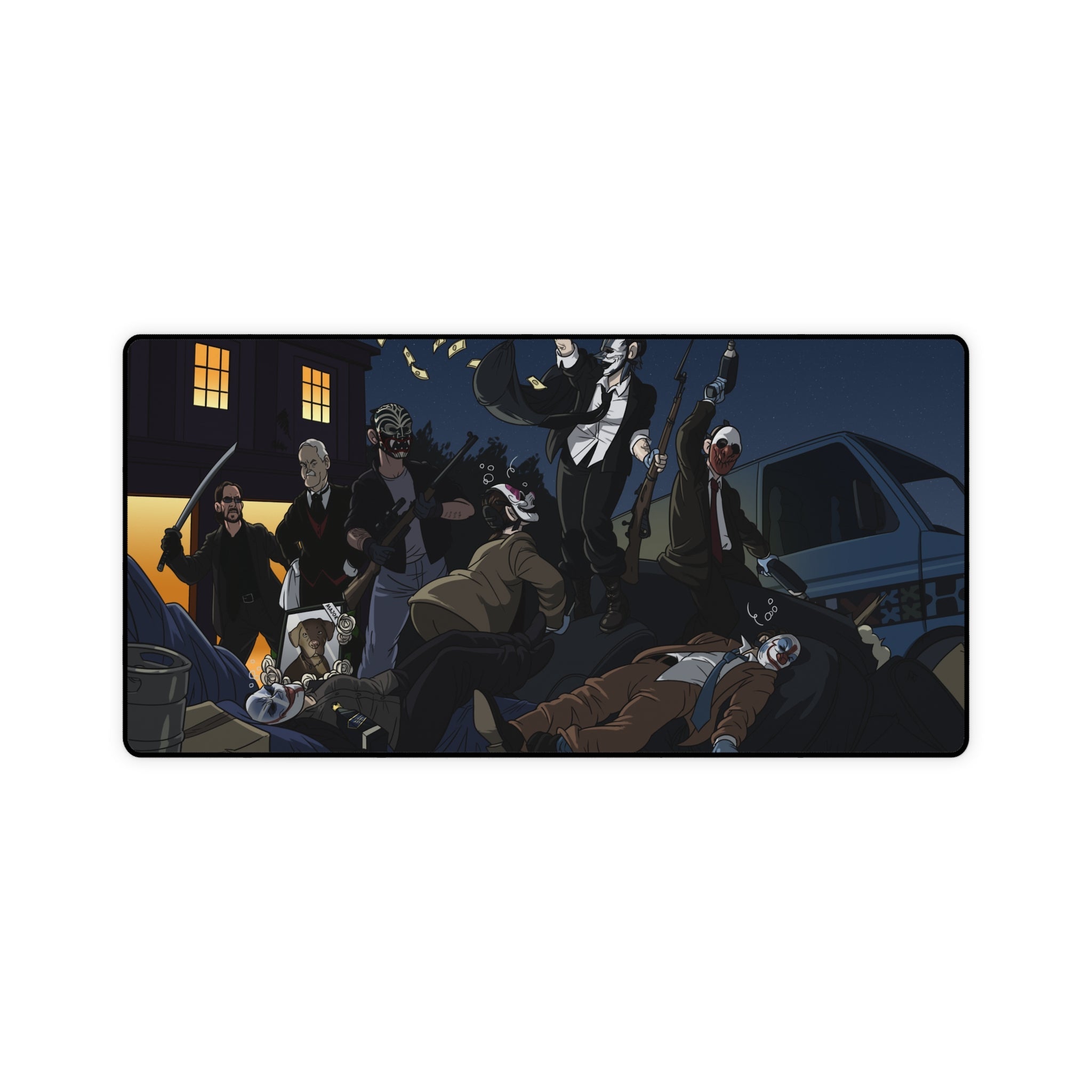 Payday 2 Mouse Pad (Desk Mat)