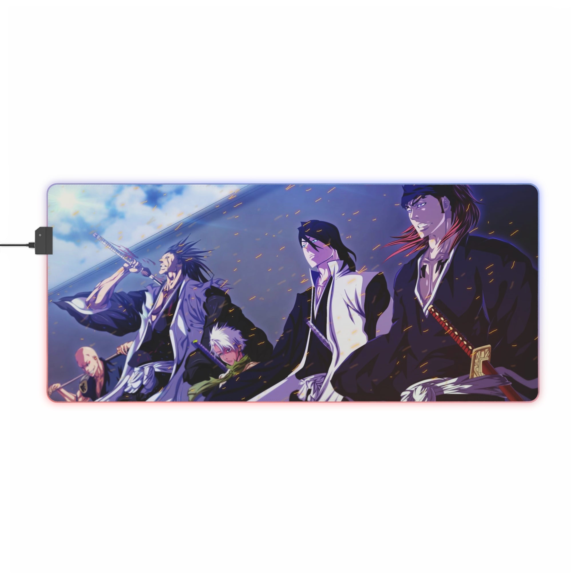 Anime Bleach RGB LED Mouse Pad (Desk Mat)
