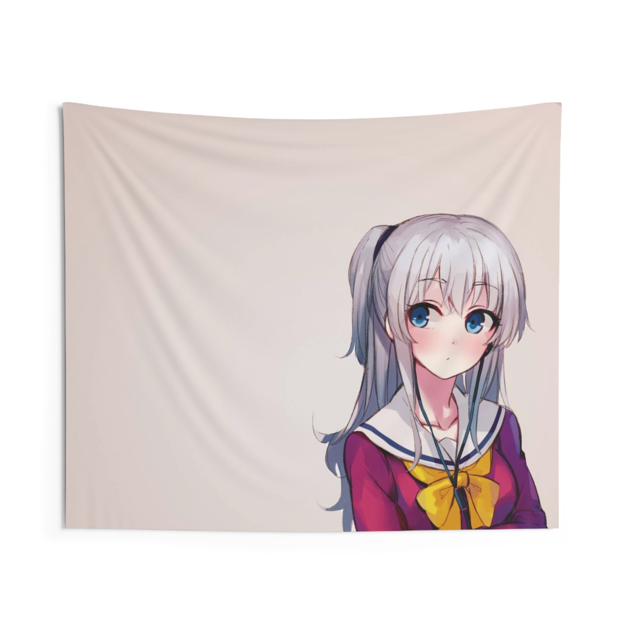 Nao Tomori Face Indoor Wall Tapestry