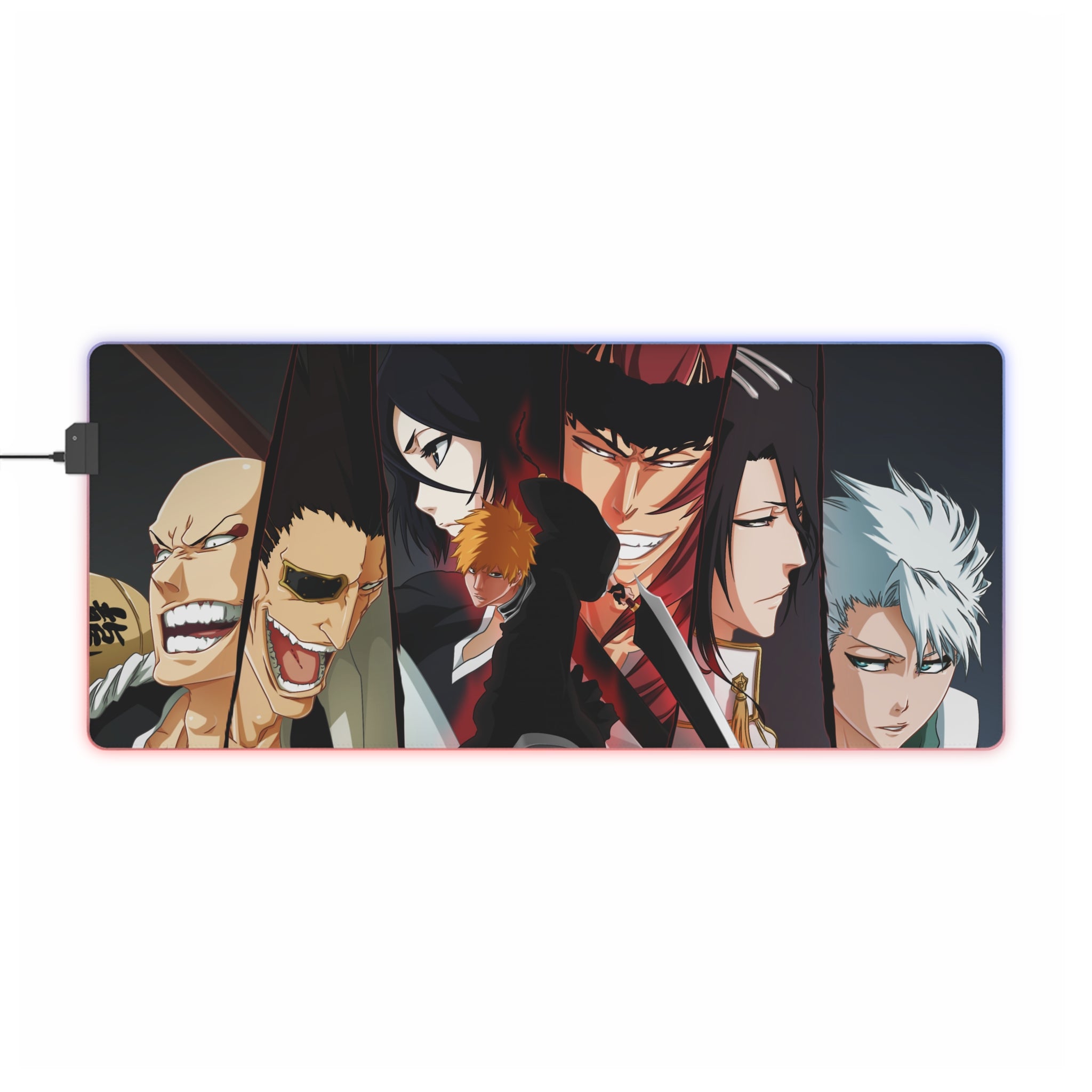 Anime Bleach RGB LED Mouse Pad (Desk Mat)