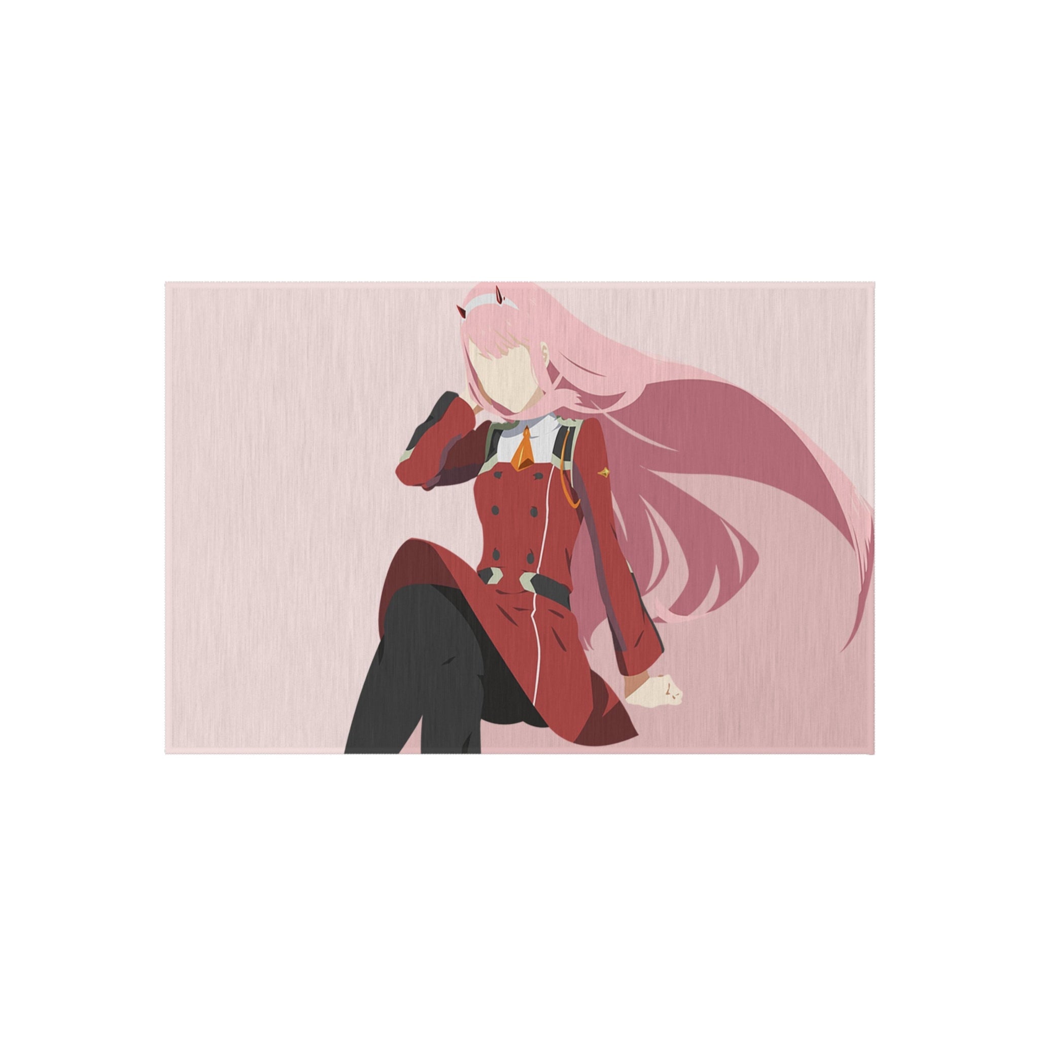 Zero Two from Darling in The FranXX for Dekstop Rug