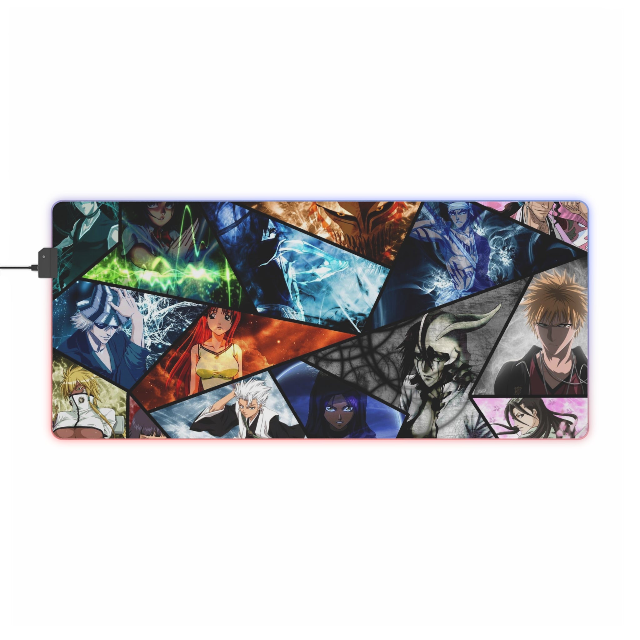 Anime Bleach RGB LED Mouse Pad (Desk Mat)